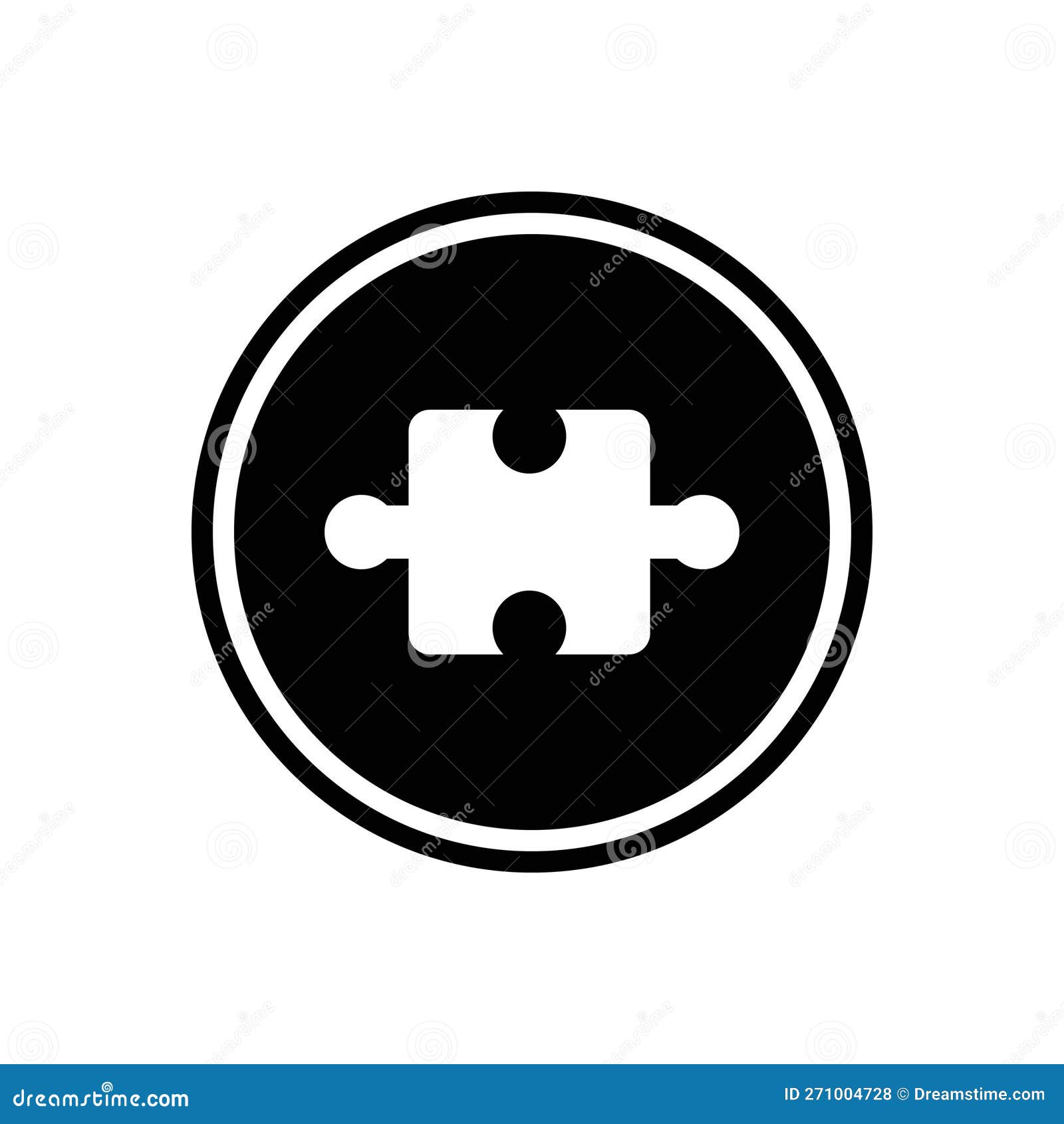 Black Solid Icon for Extension, Puzzle and Addition Stock Vector ...