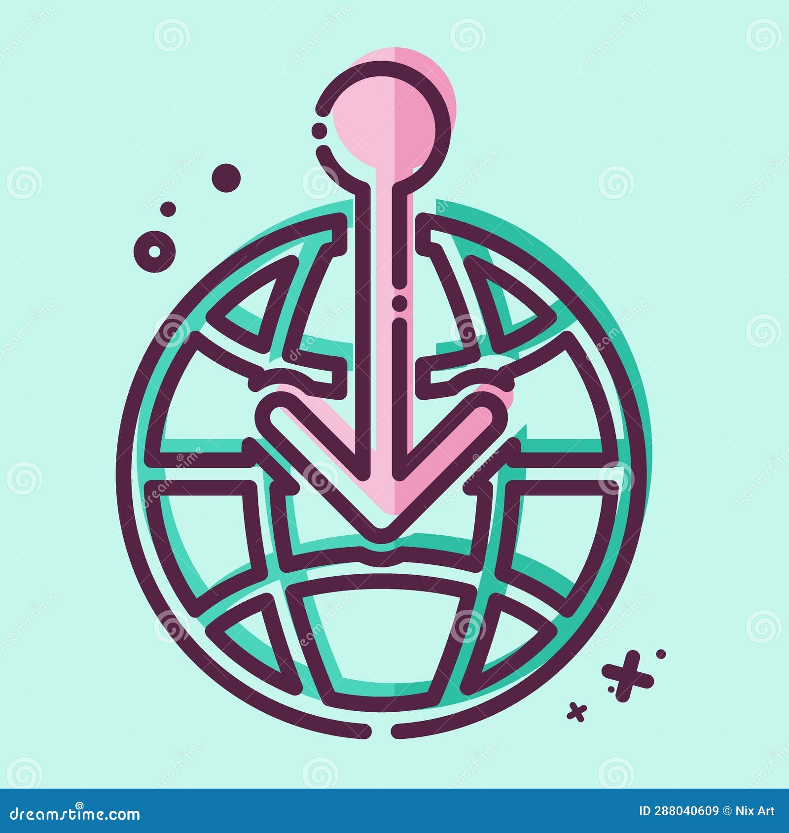 Icon External Forcing. Related To Climate Change Symbol. MBE Style ...