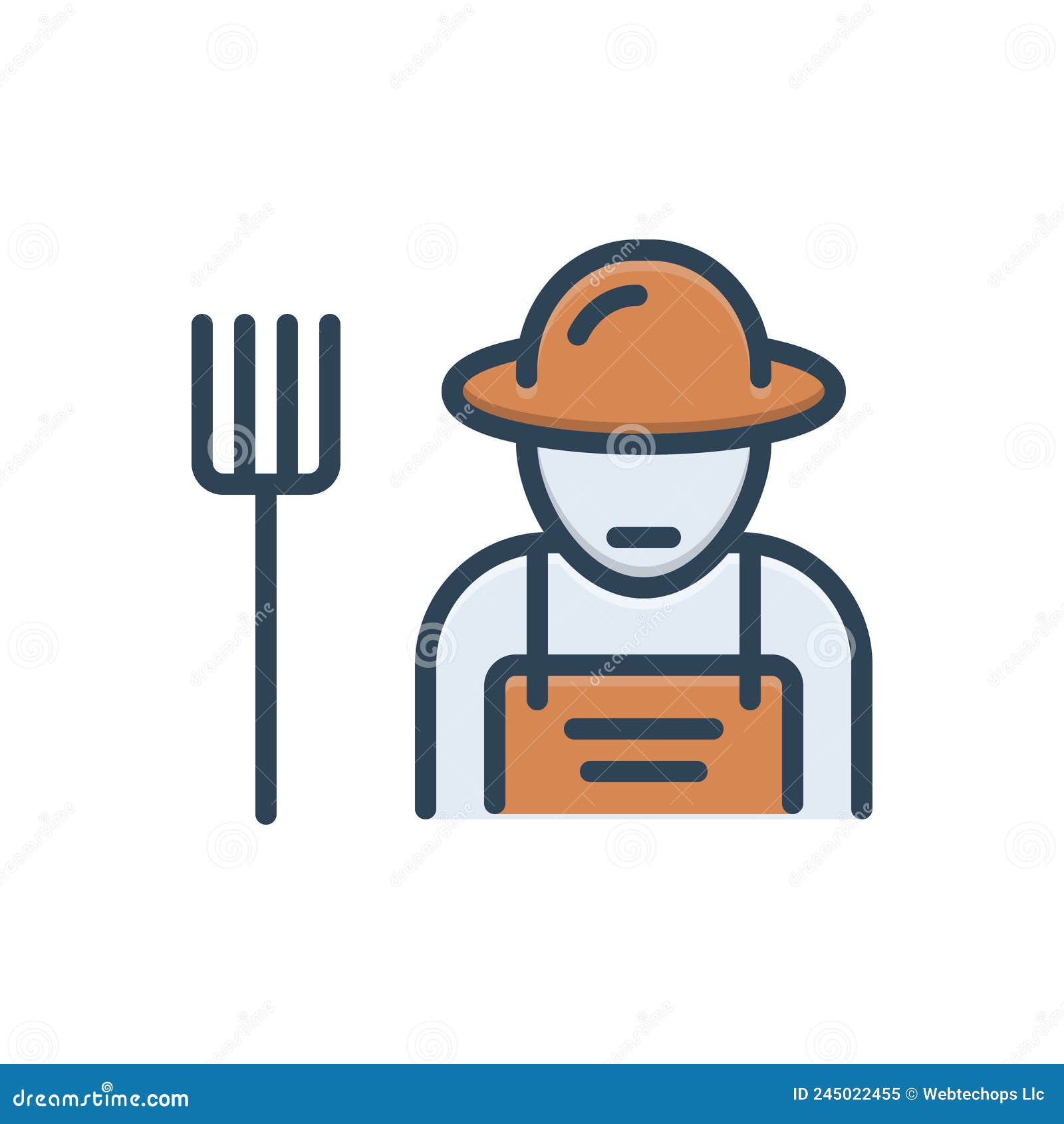 Grower Icon Of 3 Types Color, Black And White, Outline. Isolated Vector ...