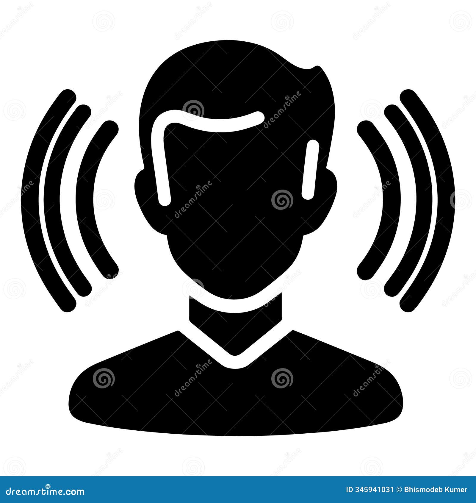 Monochromatic Soundwave Interpretation Stock Photography ...