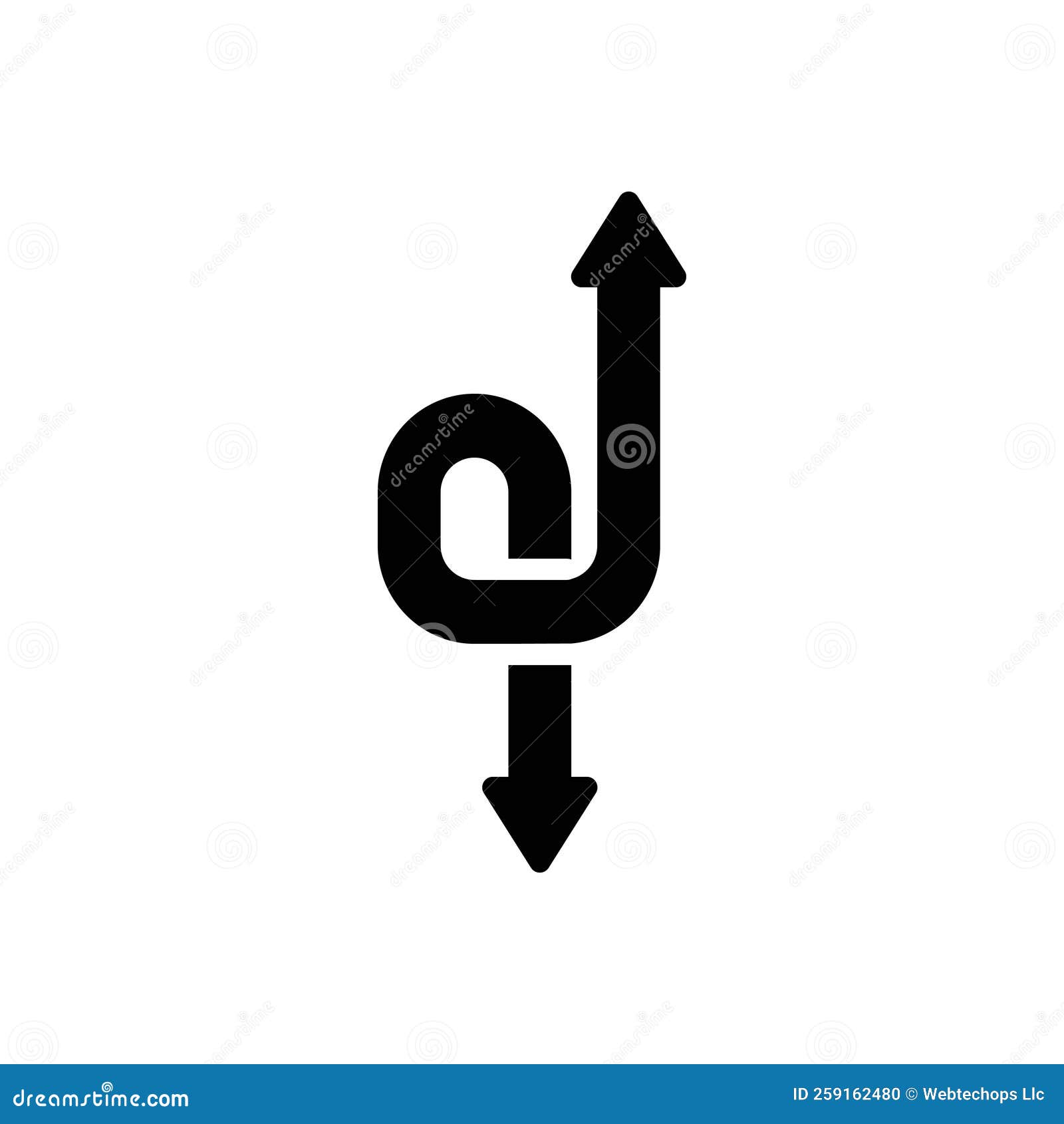 Black Solid Icon for Flexibility, Ductility and Suppleness Stock Vector ...