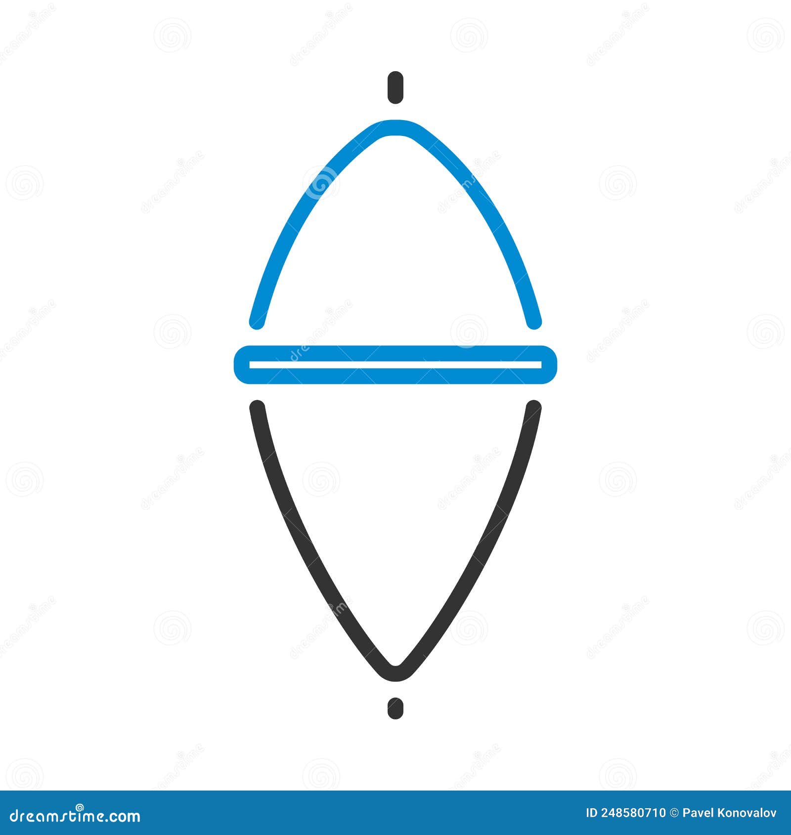 Icon of Float stock vector. Illustration of icon, label - 248580710