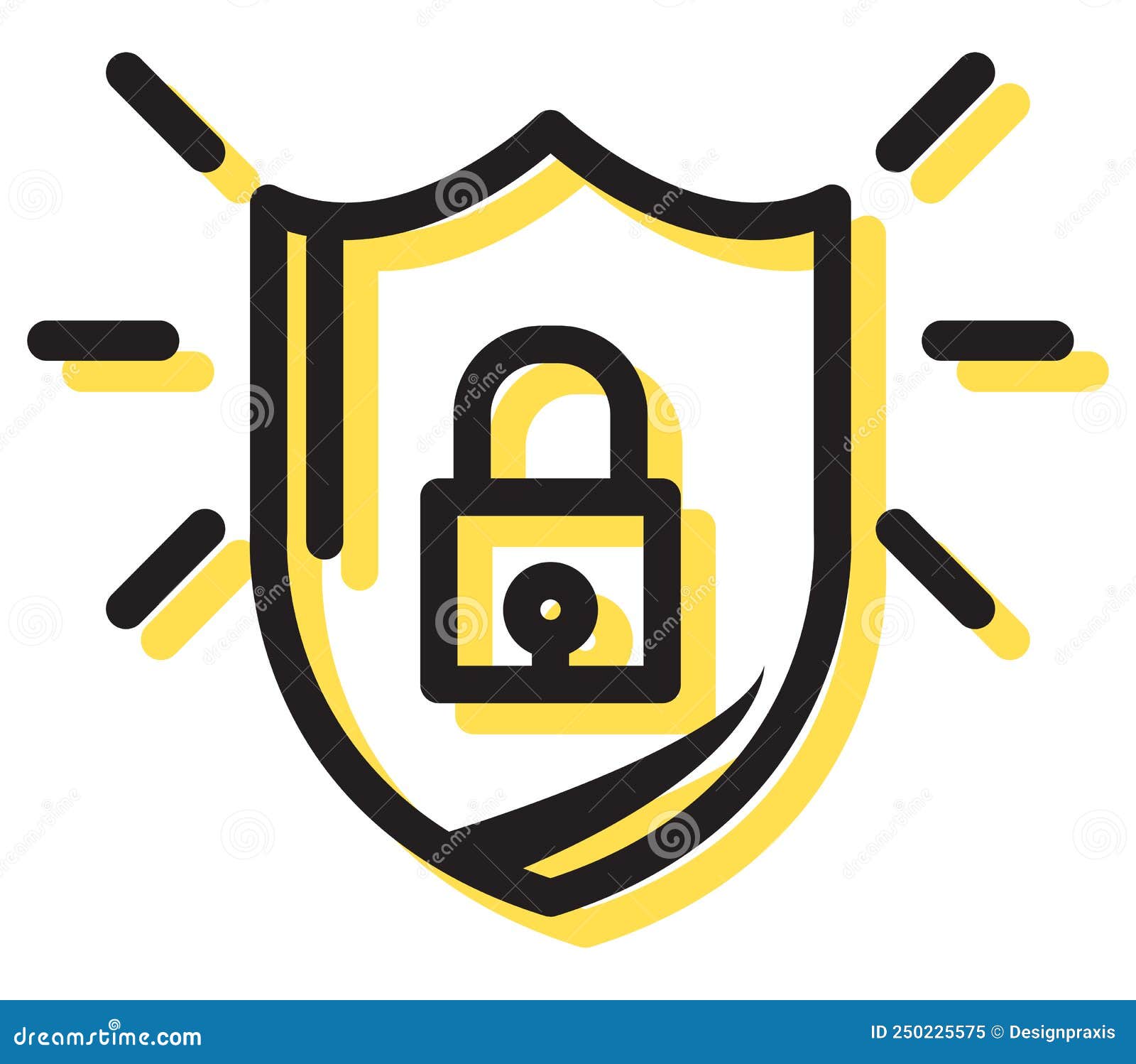 Icon - Focus on Security - Illustration Stock Illustration ...
