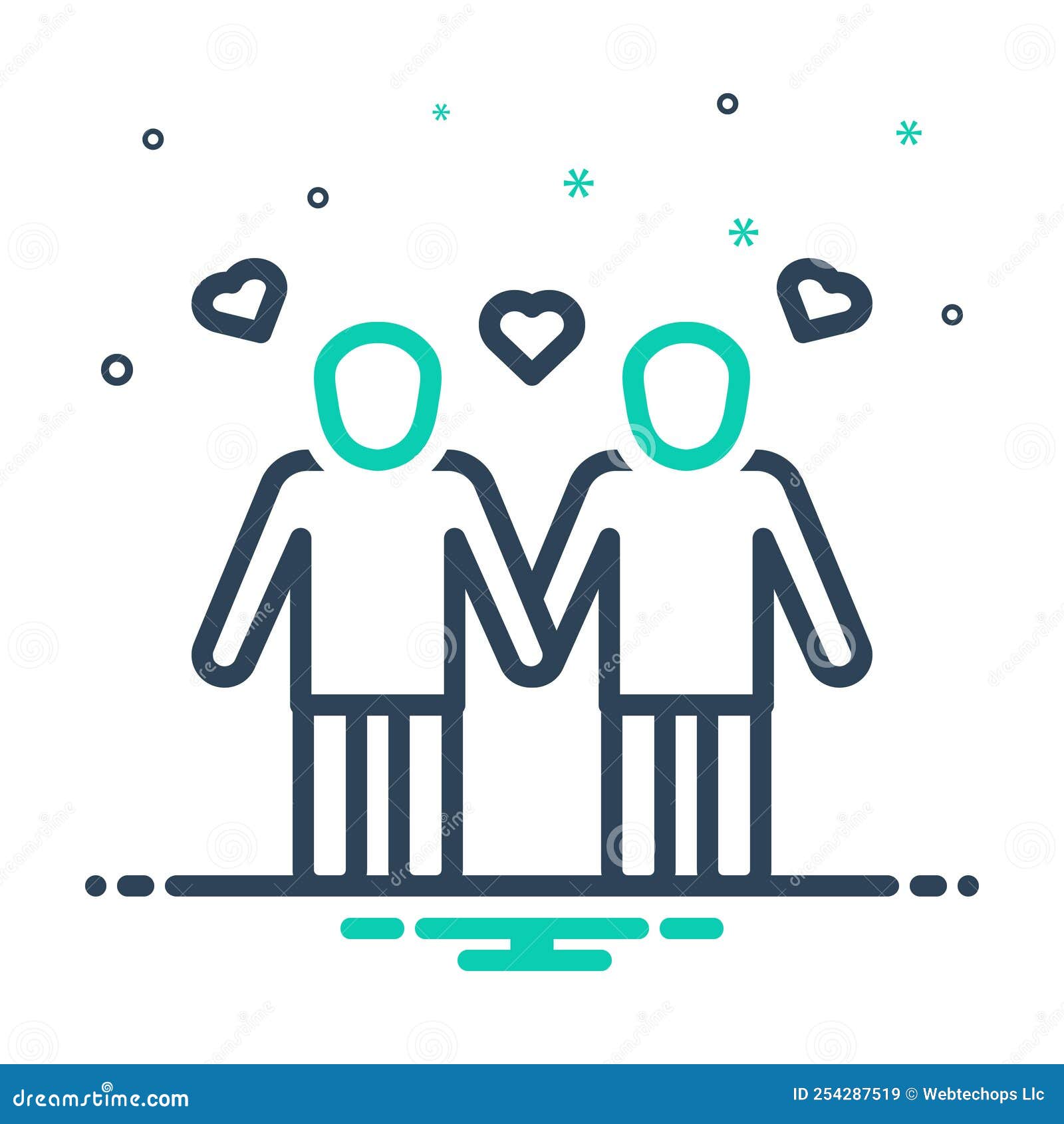 Mix Icon for Forever, Ever and always Stock Vector - Illustration of ...