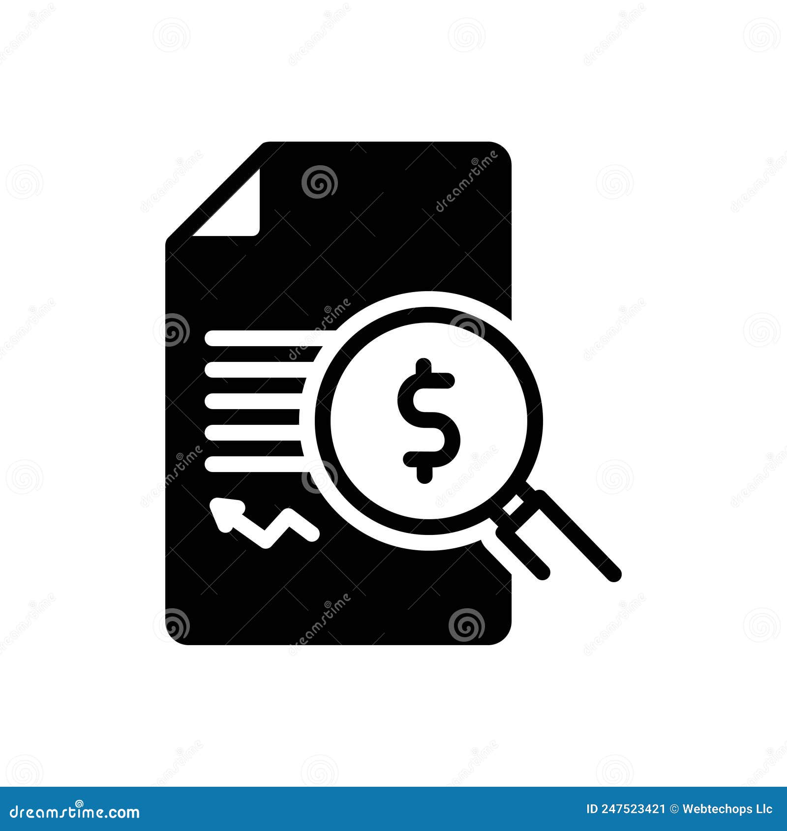 Black Solid Icon for Fundamental, Basic and Document Stock Vector ...