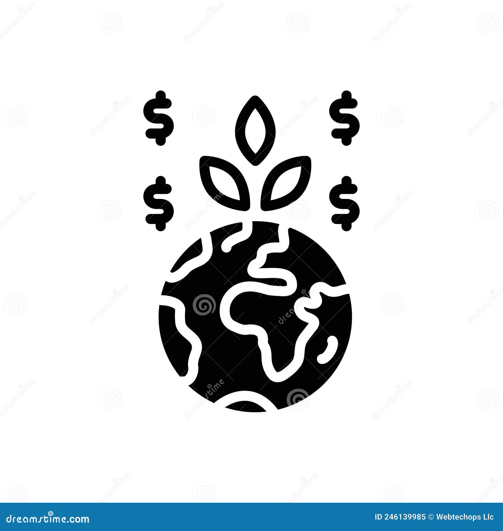 Black Solid Icon for Fundamentals, Basic and Primordial Stock Vector ...