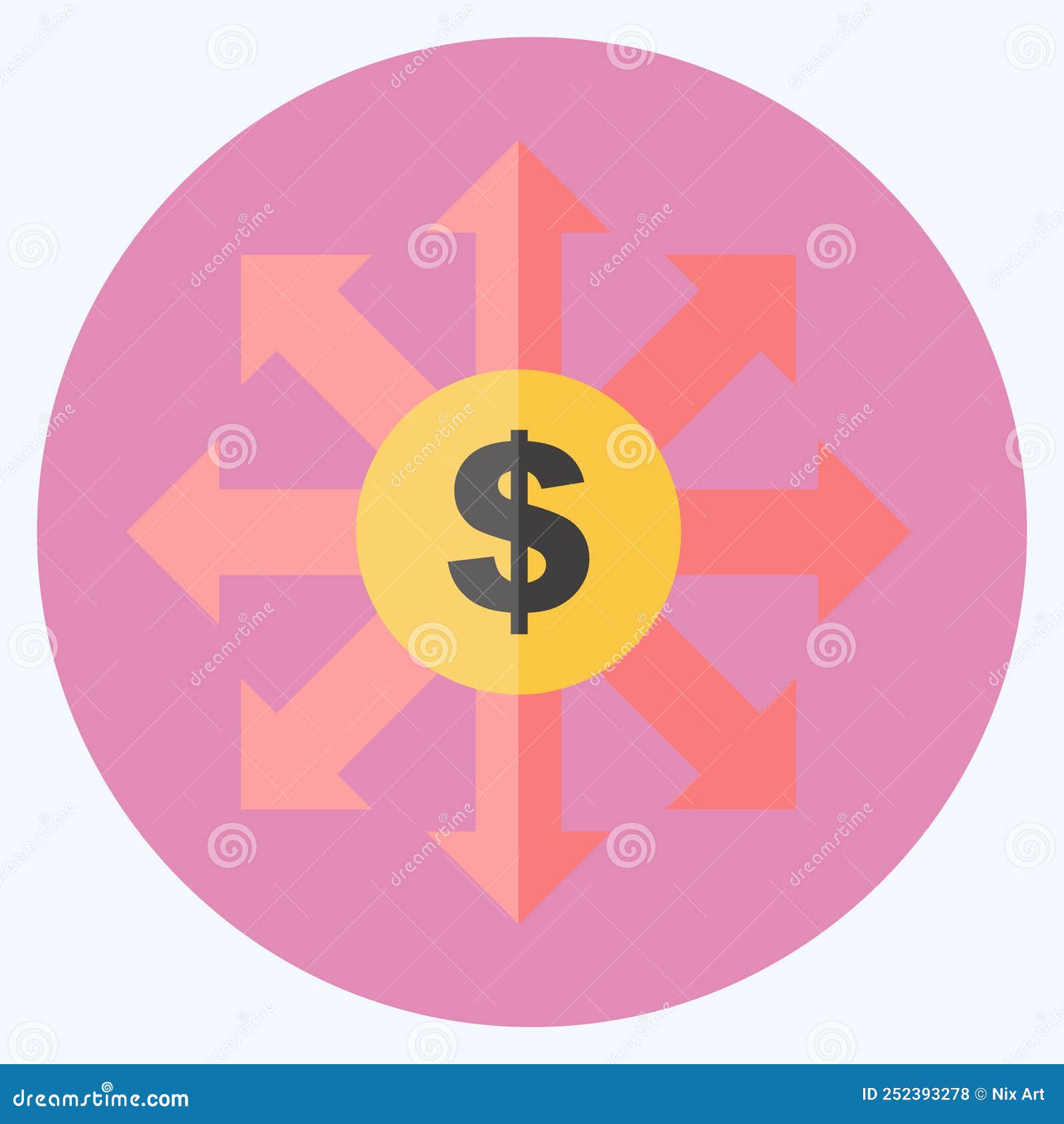 Icon Funding. Suitable for Community Symbol. Flat Style. Simple Design ...