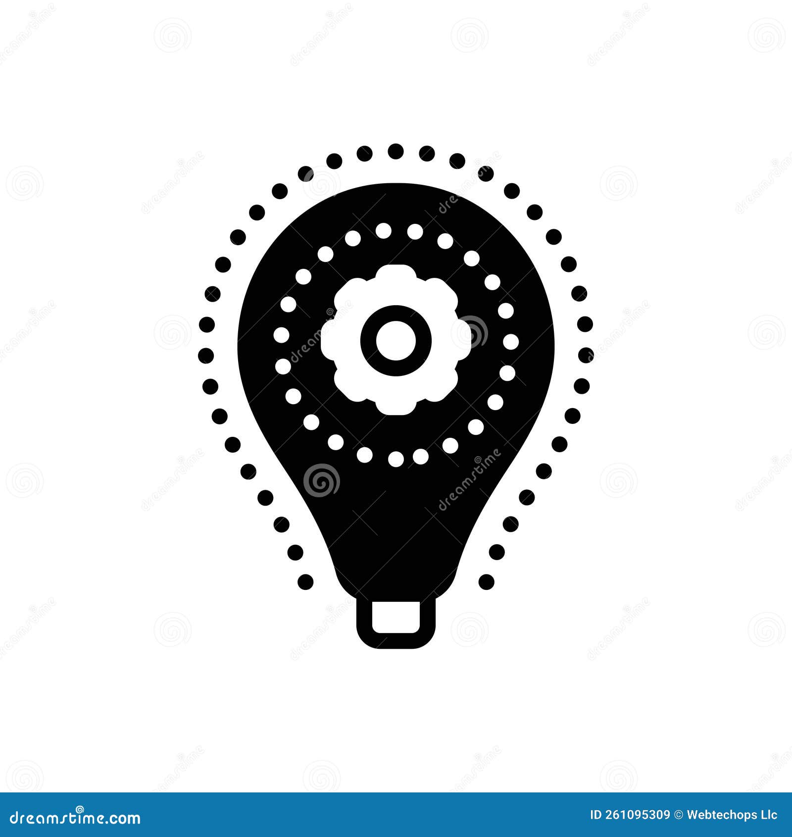 Black Solid Icon for Generating, Generative and Originate Stock Vector ...