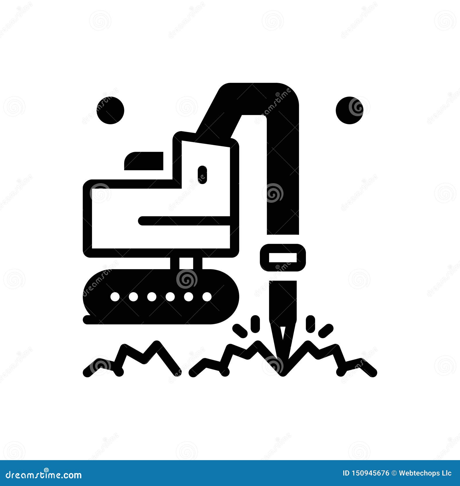 Black Solid Icon for Geotechnic, Geotechnical and Drilling Stock Vector ... Black Solid Icon for Geotechnic, Geotechnical and Drilling Stock Vector ...