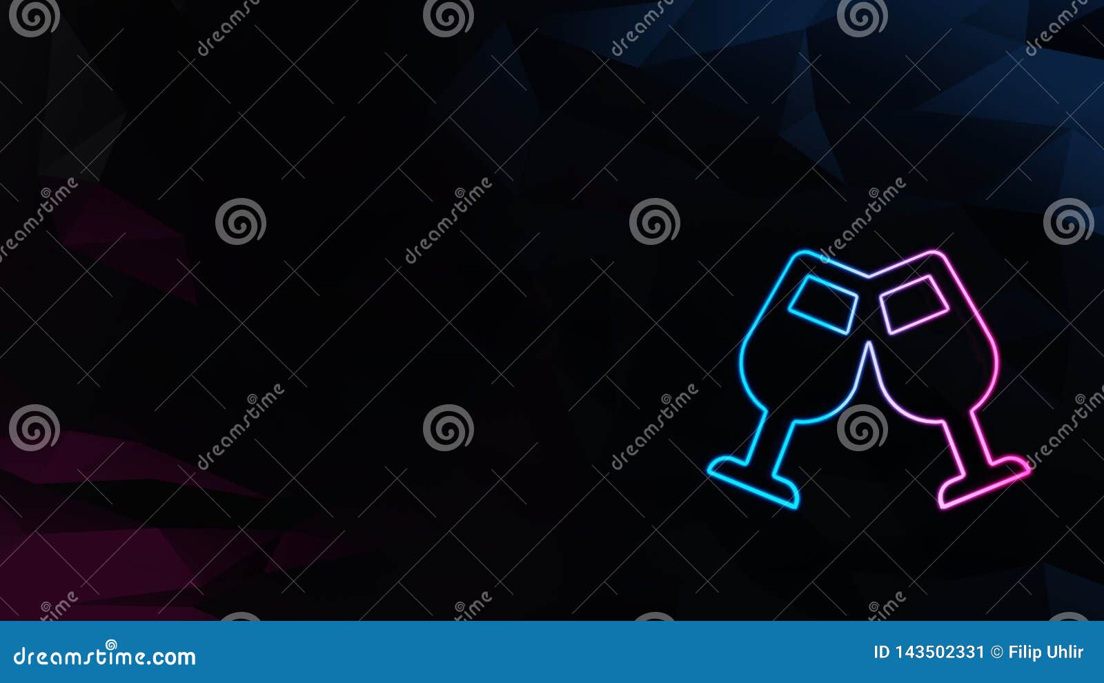 Icon of glass cheers stock illustration. Illustration of structure ...