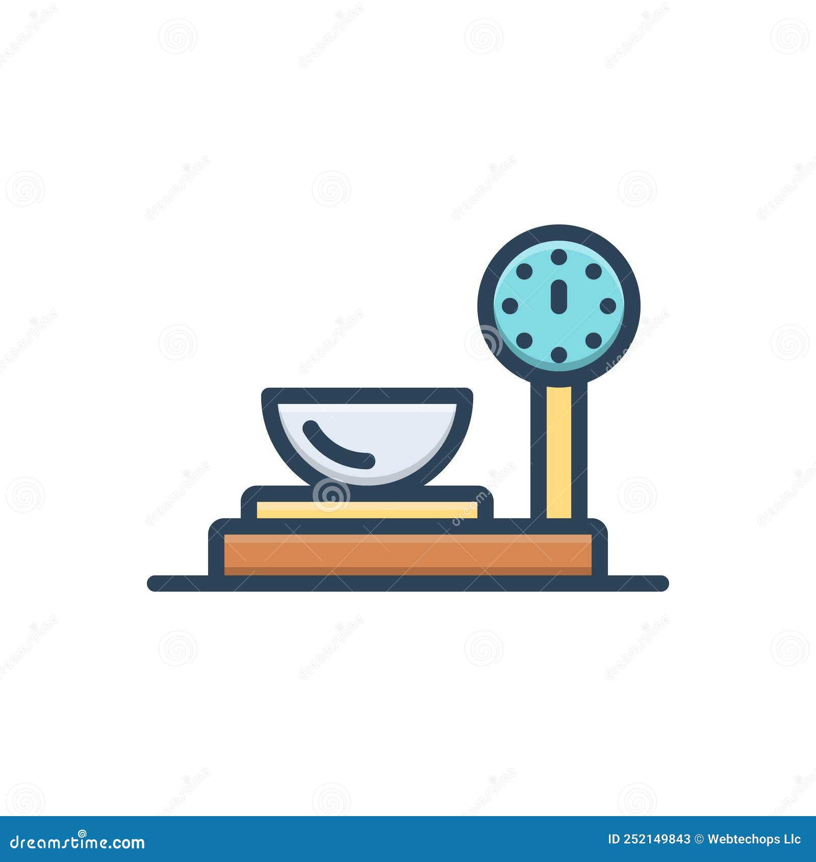 Color Illustration Icon for Grams, Weight and Scale Stock Vector ...