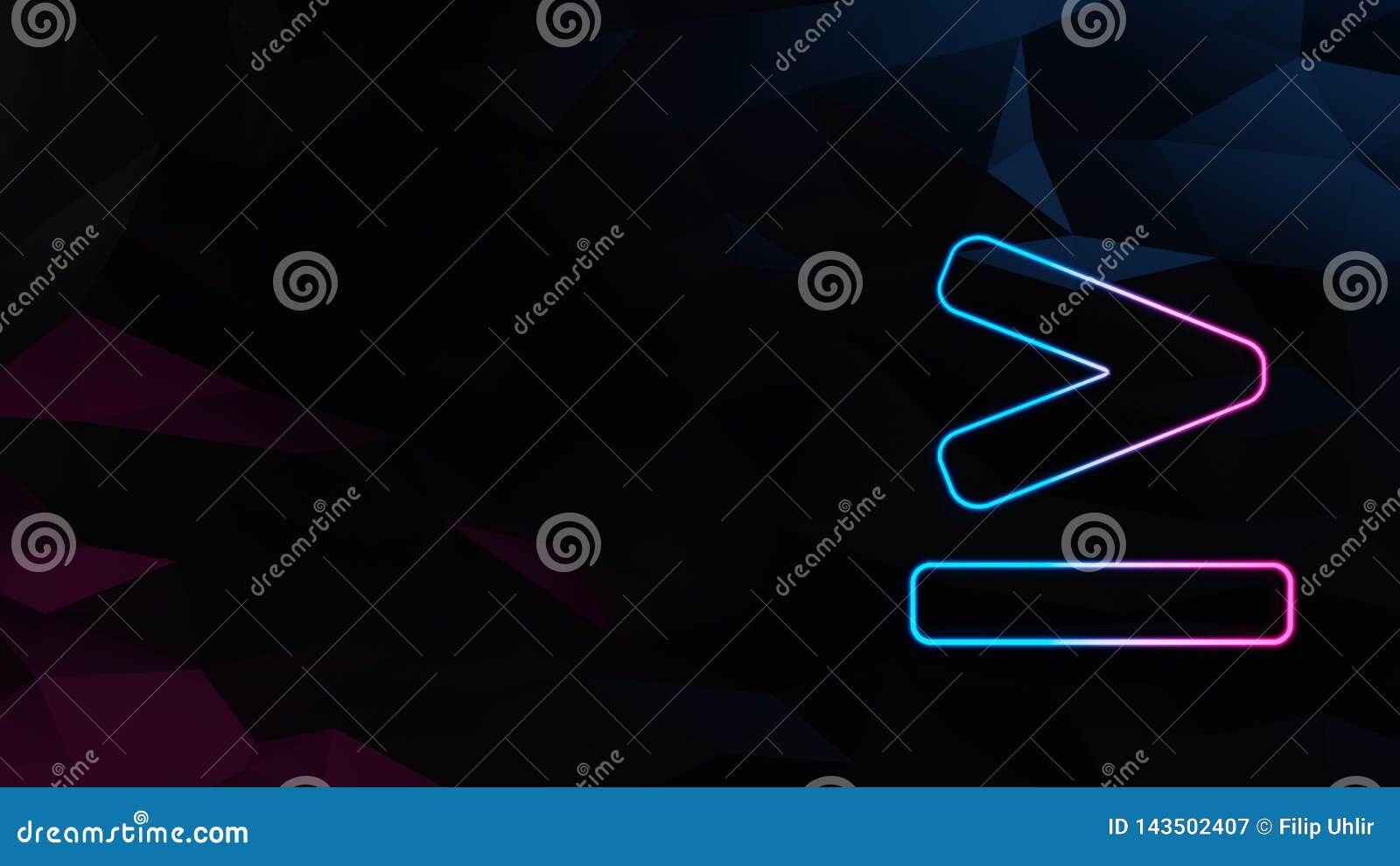 Greater Than Less Than Icon, Simple Style Vector Illustration ...