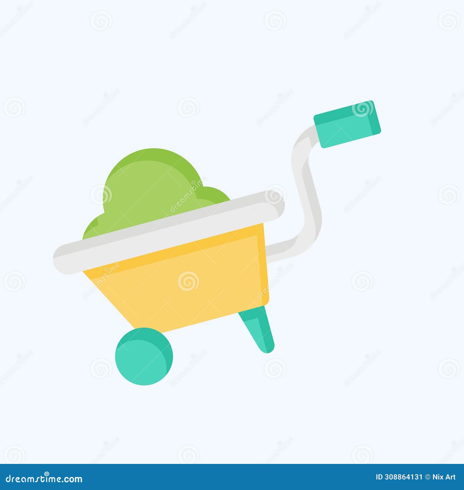 Icon Greenery. Related To Ecology Symbol. Flat Style. Simple Design ...