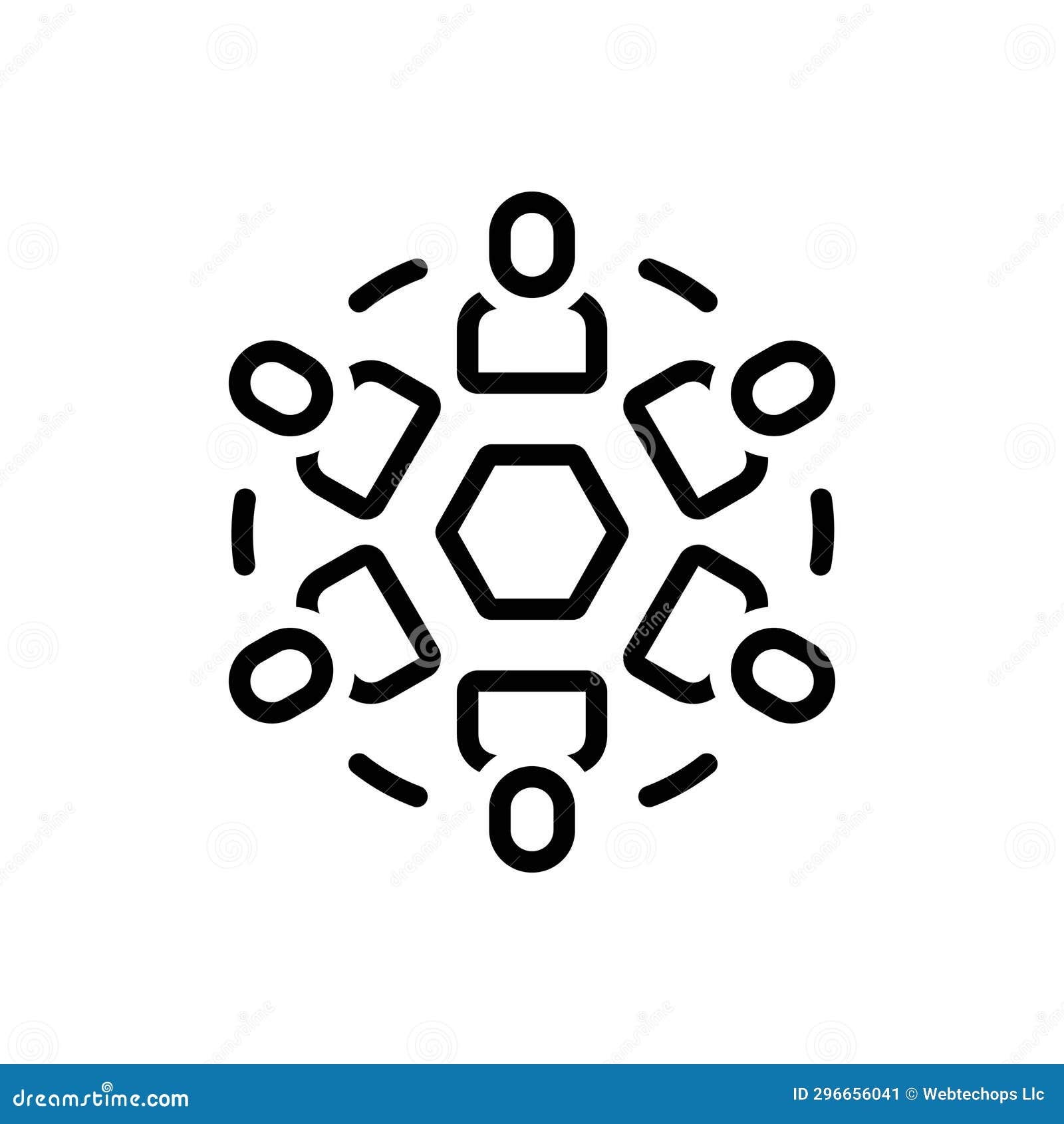 Conglomeration Line Icons Collection. Integration, Consolidation ...