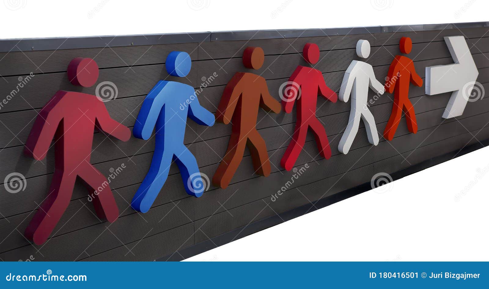 Icon Group of People Moving Stock Image - Image of imagination, path ...