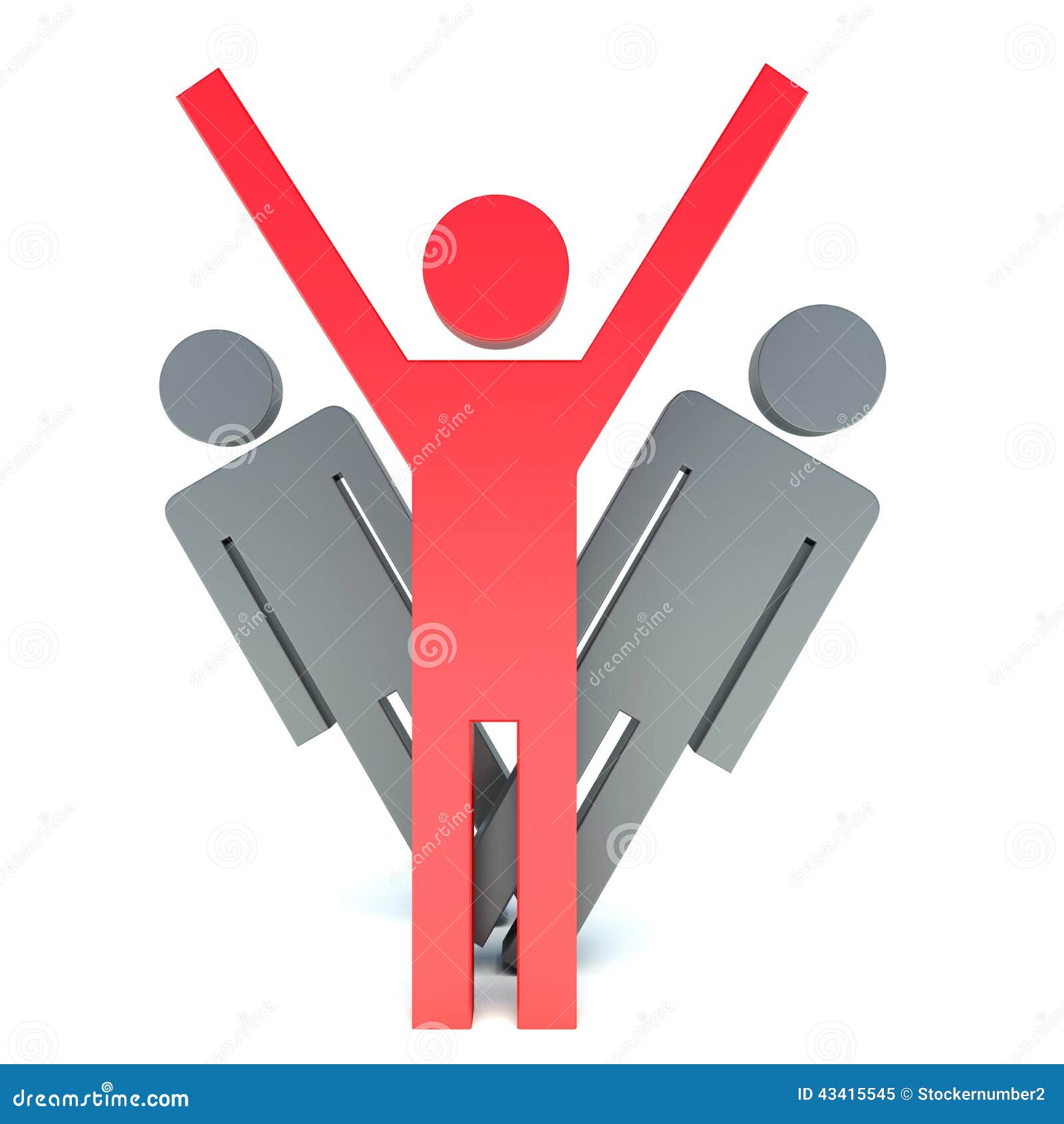 Icon of a happy man stock illustration. Illustration of forward - 43415545