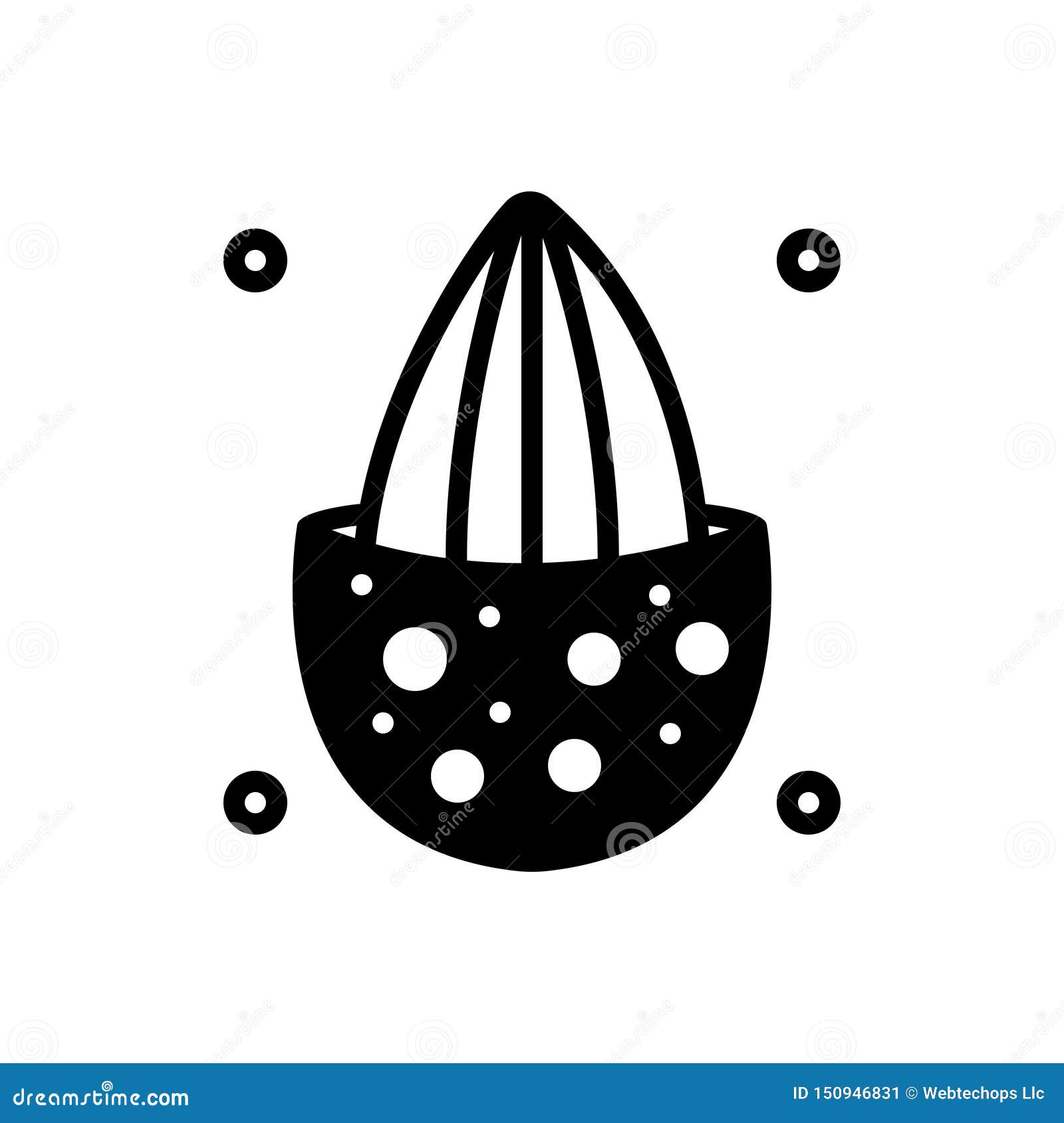Black Ballast Isolated Vector Icon. Simple Element Illustration From ...