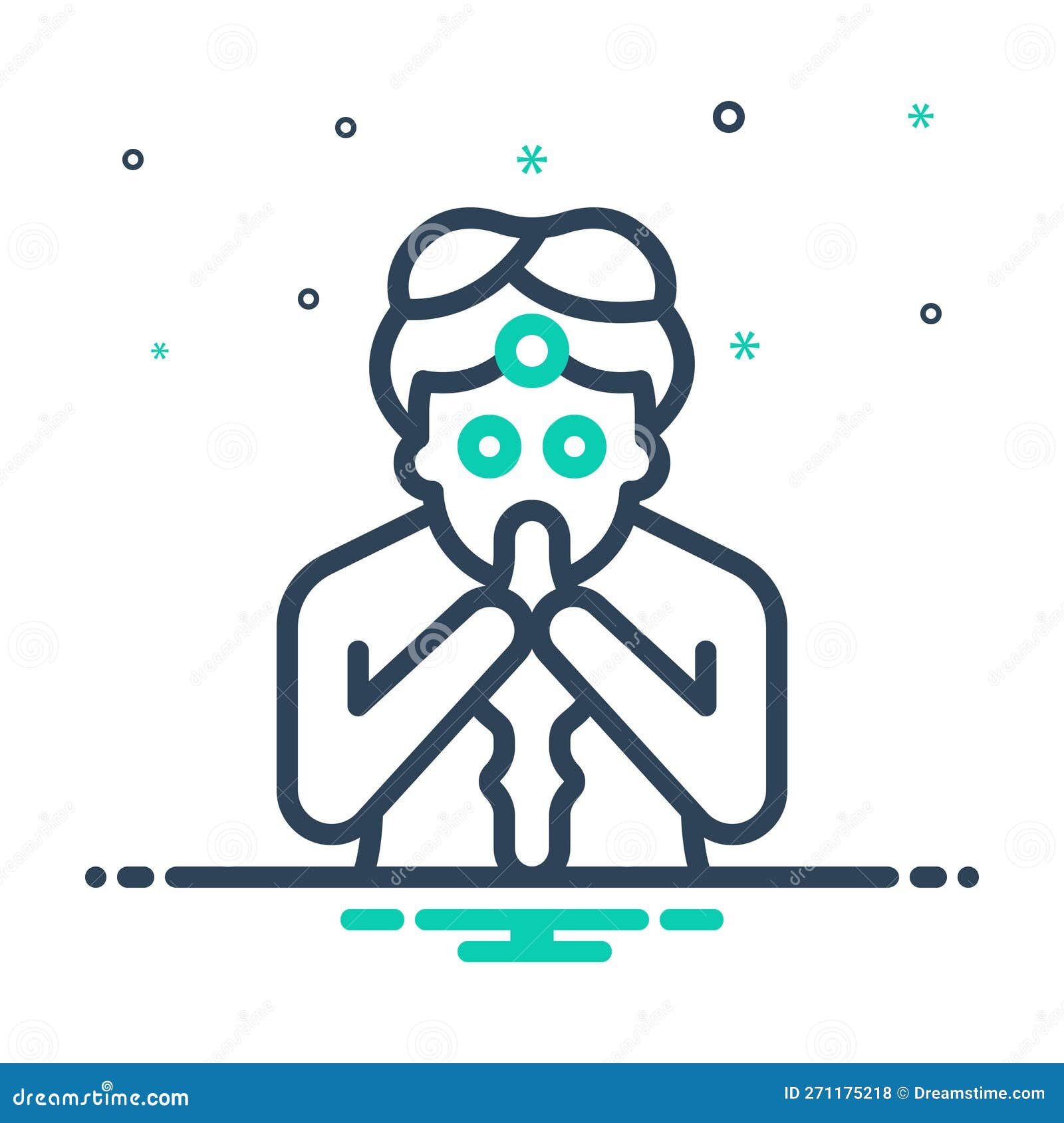 Harper Harpist Icon Of 3 Types Color, Black And White, Outline ...