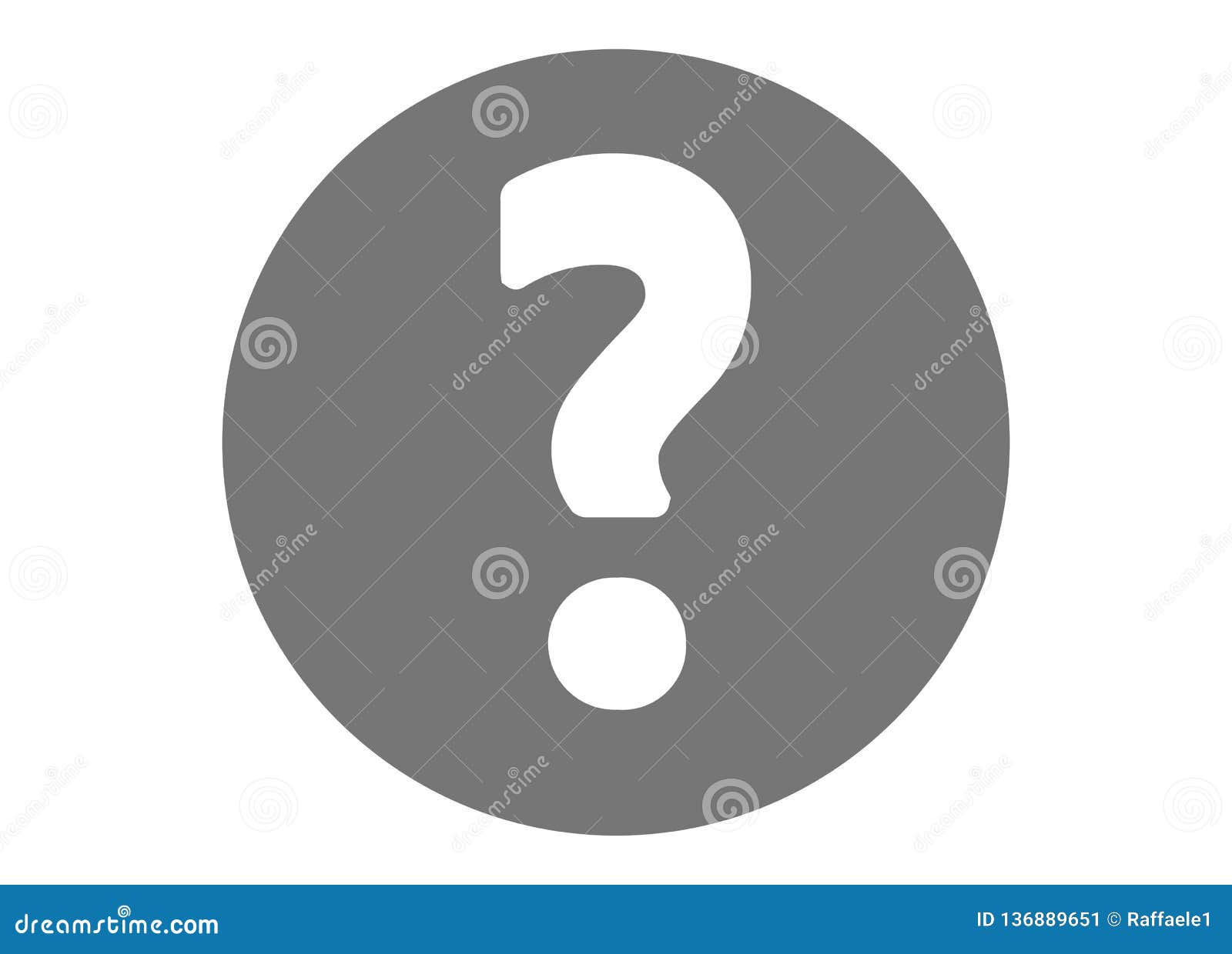 Icon Help grey stock vector. Illustration of pack, illustrator - 136889651