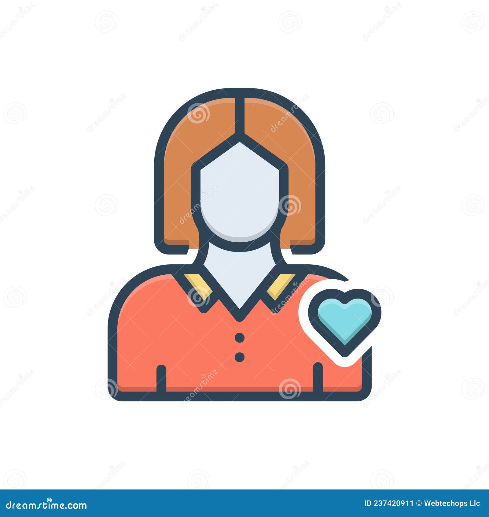 Damsel Icon. Trendy Damsel Logo Concept On White Background From ...