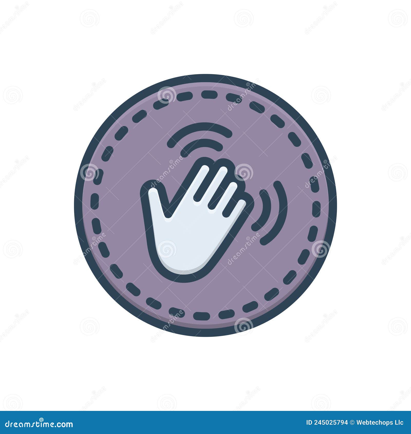 Color Illustration Icon for Hey, Finger and Acknowledge Stock ...