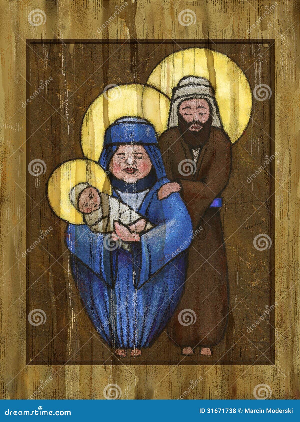 Icon Of The Holy Trinity Royalty-Free Stock Image | CartoonDealer.com ...