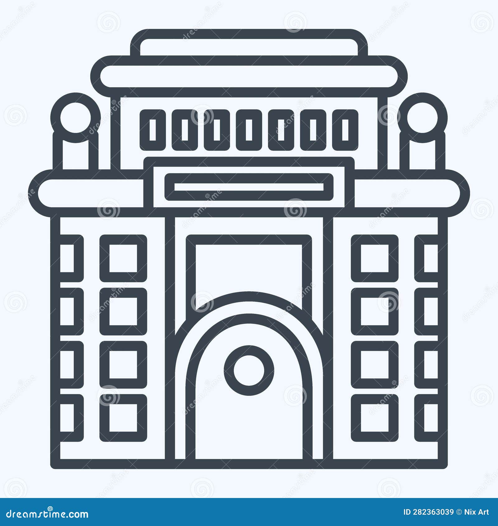 Icon Hotel. Related To Accommodations Symbol. Line Style. Simple Design ...