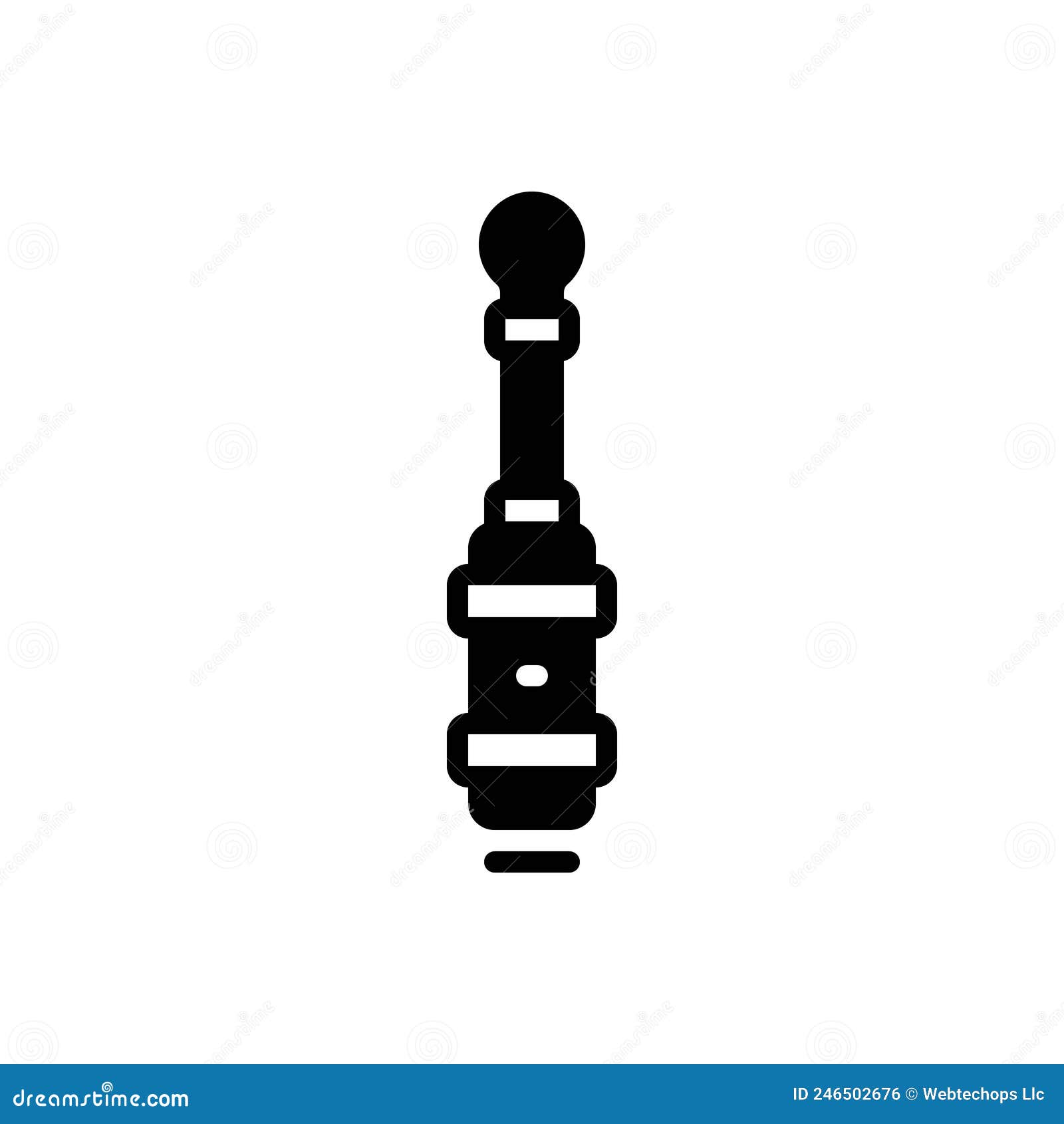 Hydraulic Actuator. Vector Illustration | CartoonDealer.com #54388144 Hydraulic Actuator. Vector Illustration | CartoonDealer.com #54388144