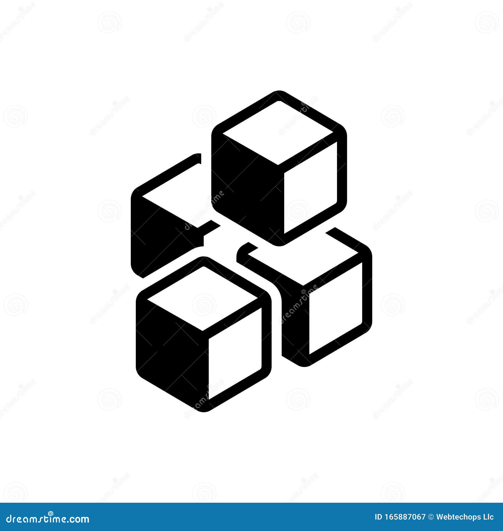 Black Solid Icon for Ice, Frozen Water and Frost Stock Vector ...