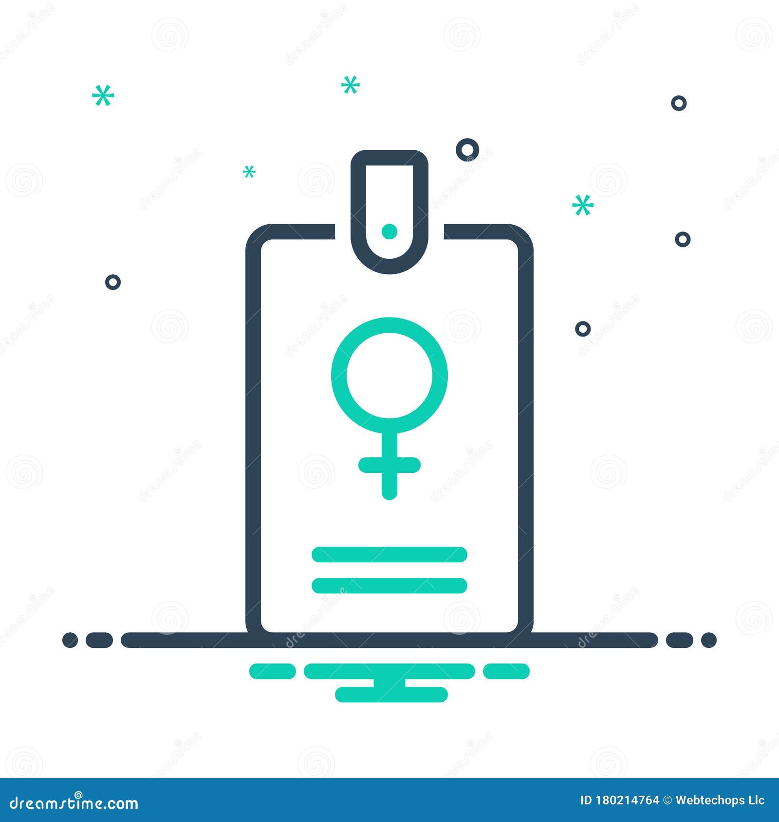 Mix Icon for Identity, Existence and Singularity Stock Vector ...