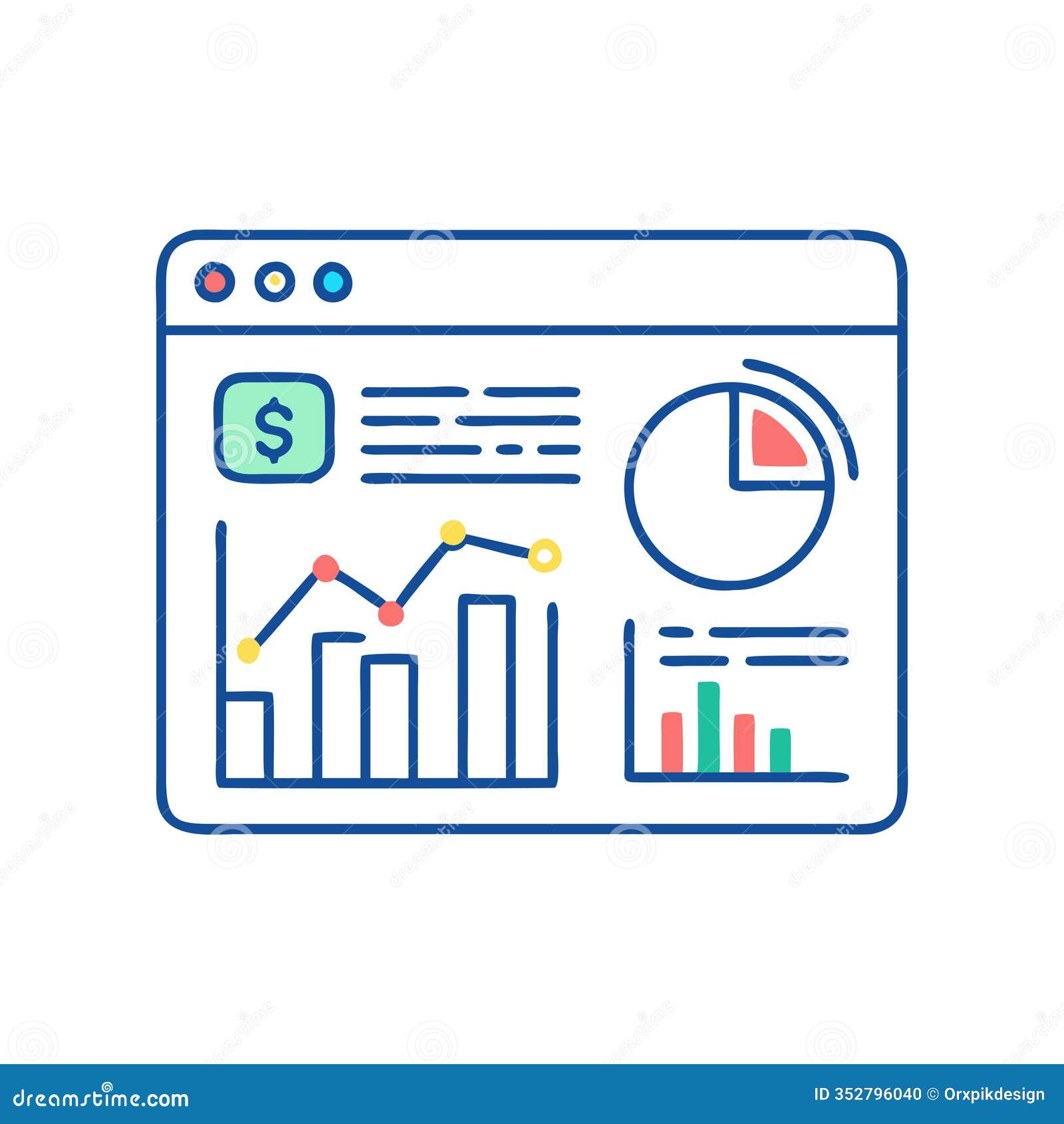 Comprehensive Business Debt Restructuring Icon Cartoon Vector ...