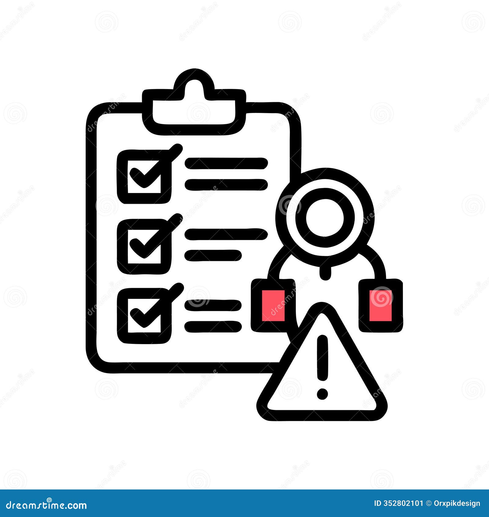 Key Components of a Risk Management Plan Stock Vector - Illustration of ...