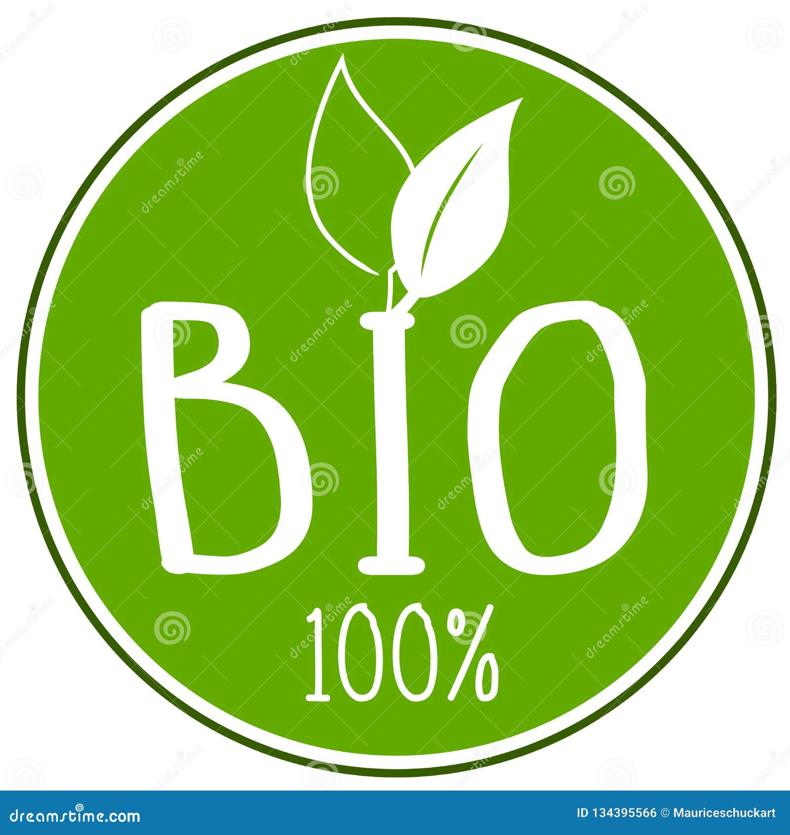 Icon Illustration with 100 Bio Stock Illustration - Illustration of ...