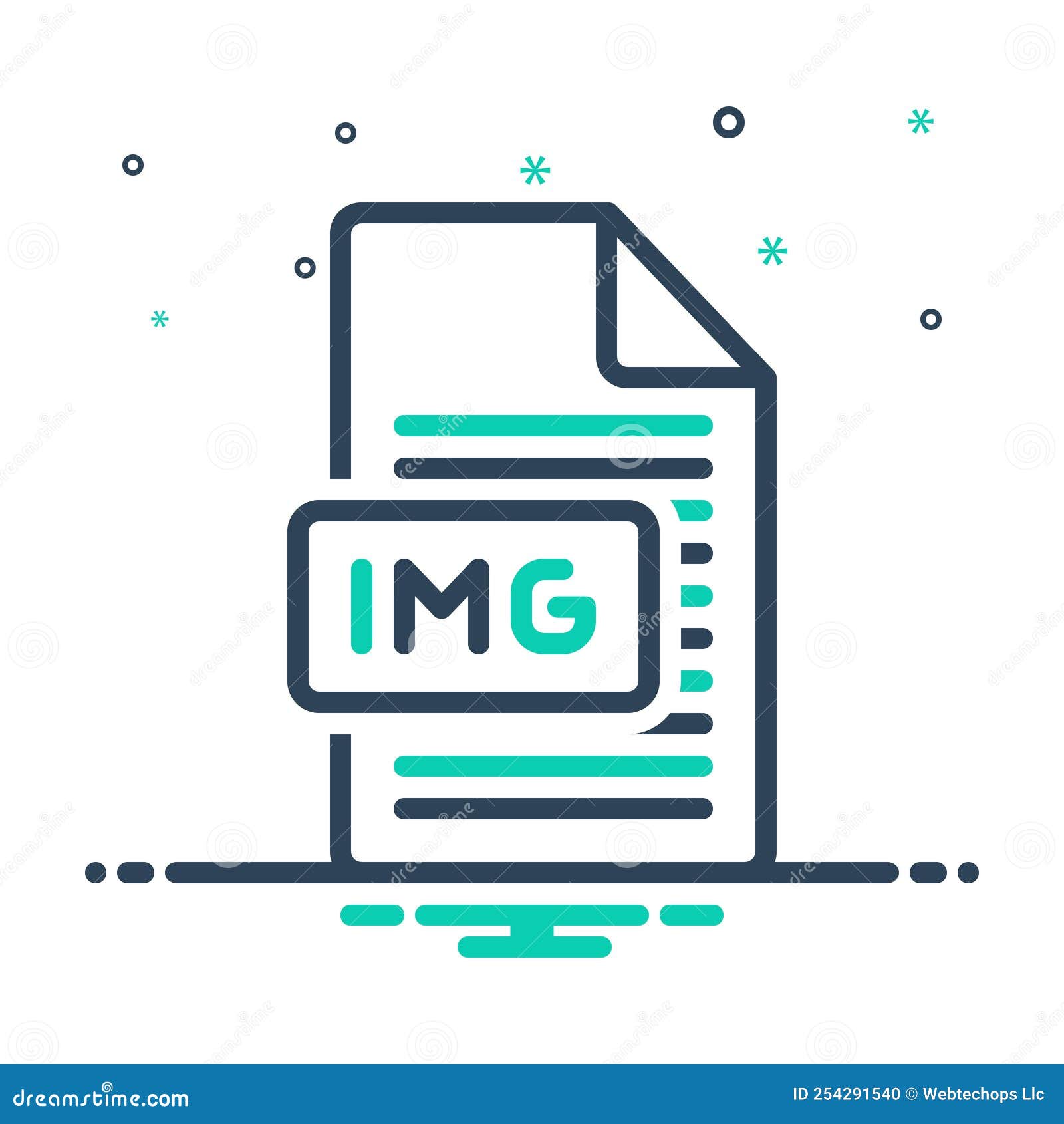 Mix Icon for Folder, File and Type Stock Vector - Illustration of shape ...