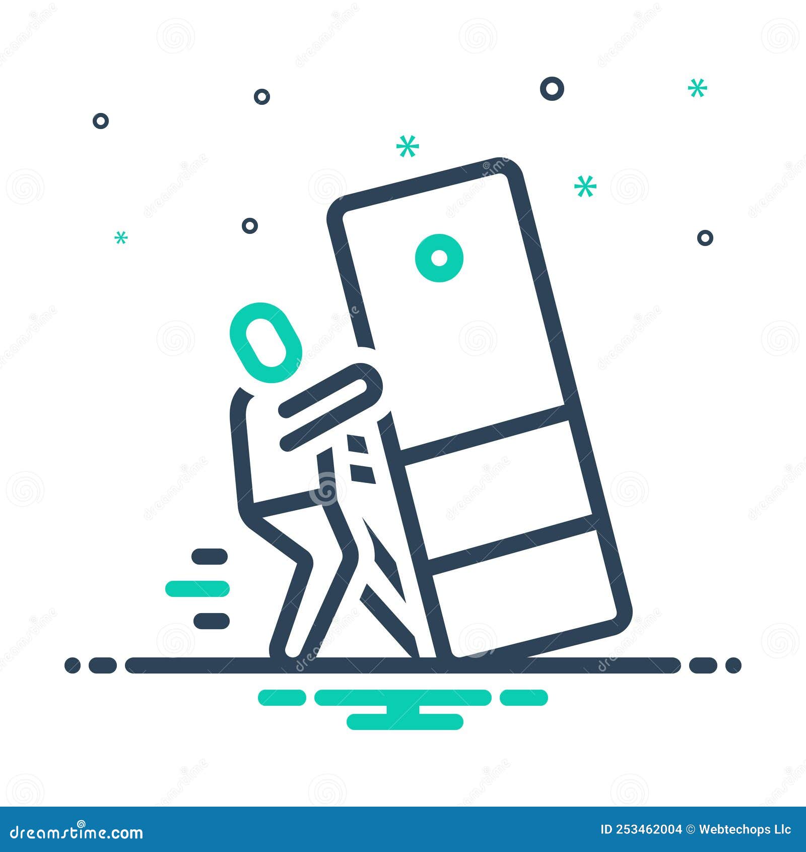 Mix Icon for Incident, Occurrence and Accident Stock Illustration ...