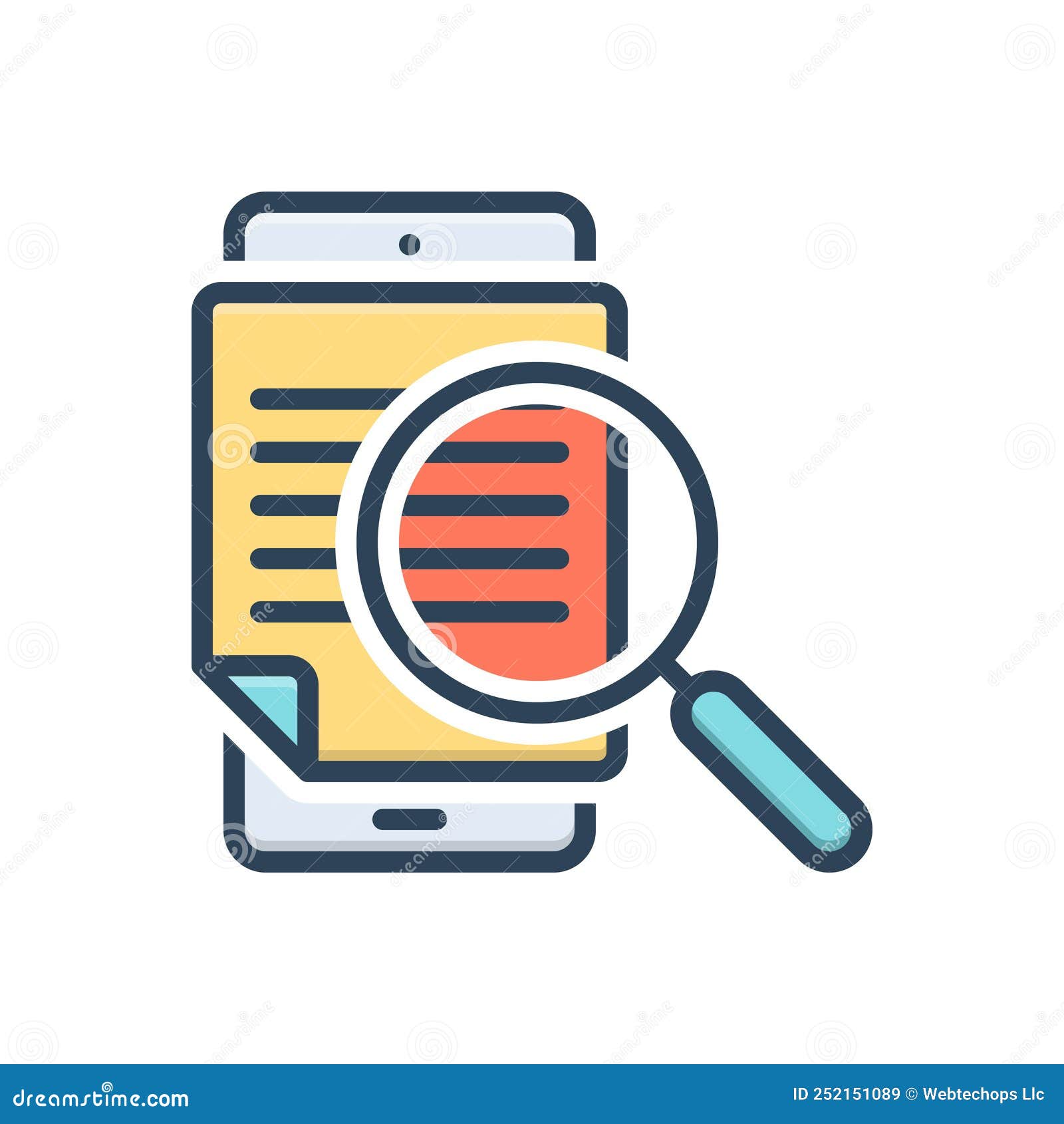 Color Illustration Icon for Indexed, Consecutive and Progressive Stock ...