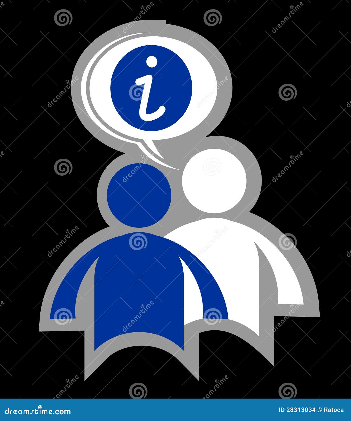 Icon information stock vector. Illustration of report - 28313034