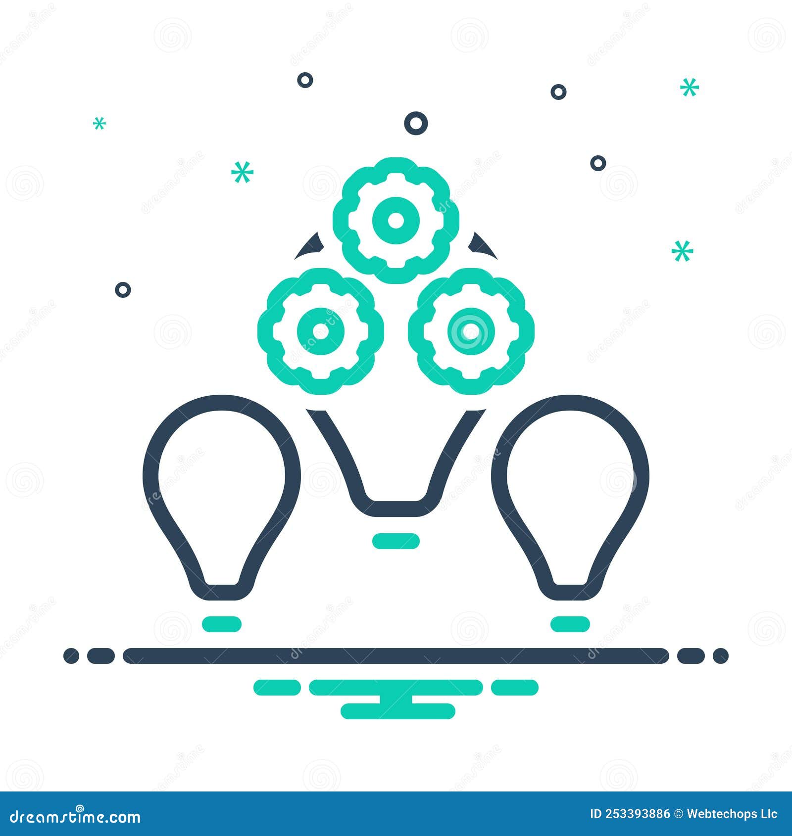 Verge Icon Of 3 Types Color, Black And White, Outline. Isolated Vector ...