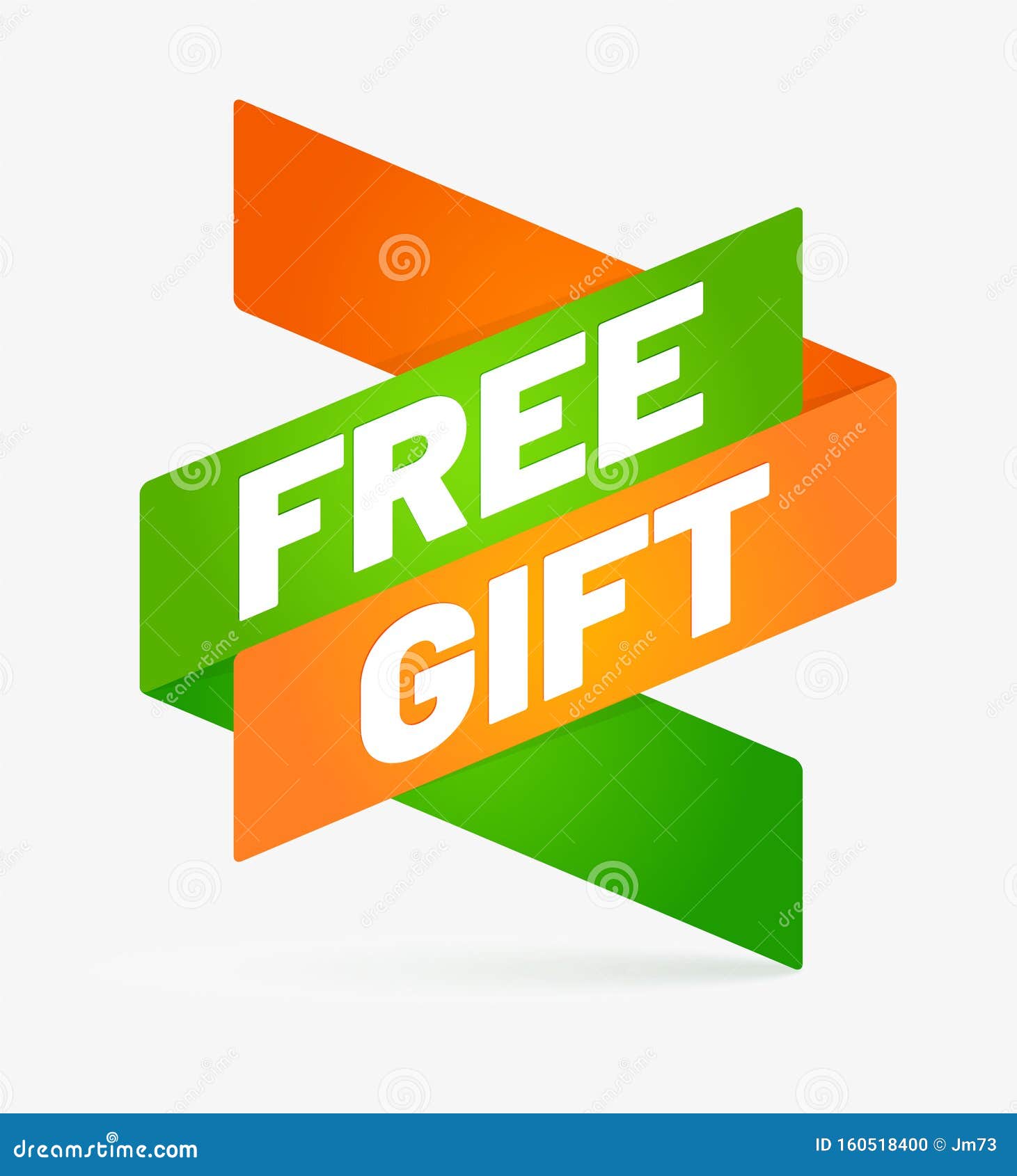 Icon with Inscription FREE GIFT and Soft Shadow Stock Vector ...