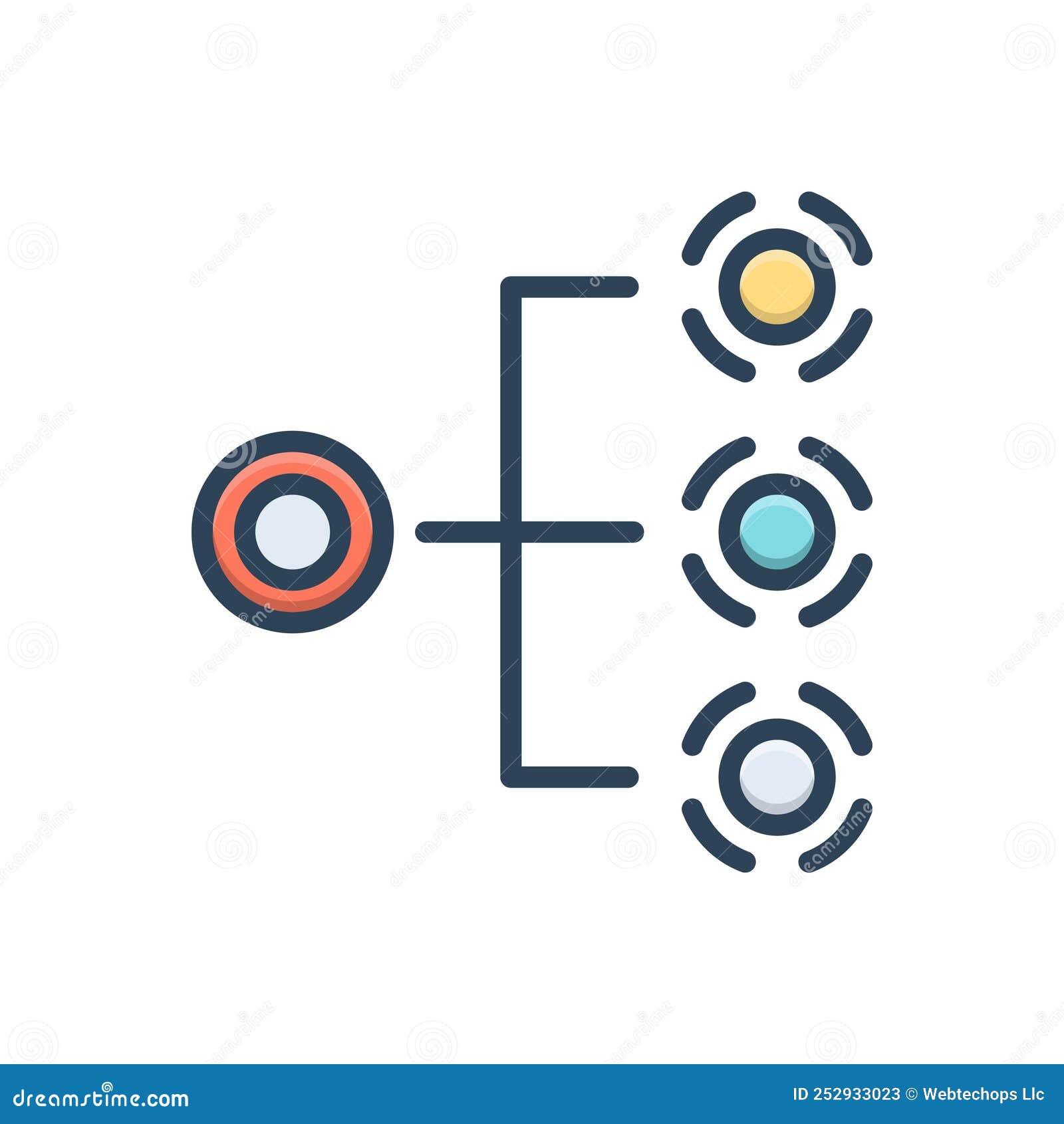 Color Illustration Icon for Instances, Example and Case Stock Vector ...