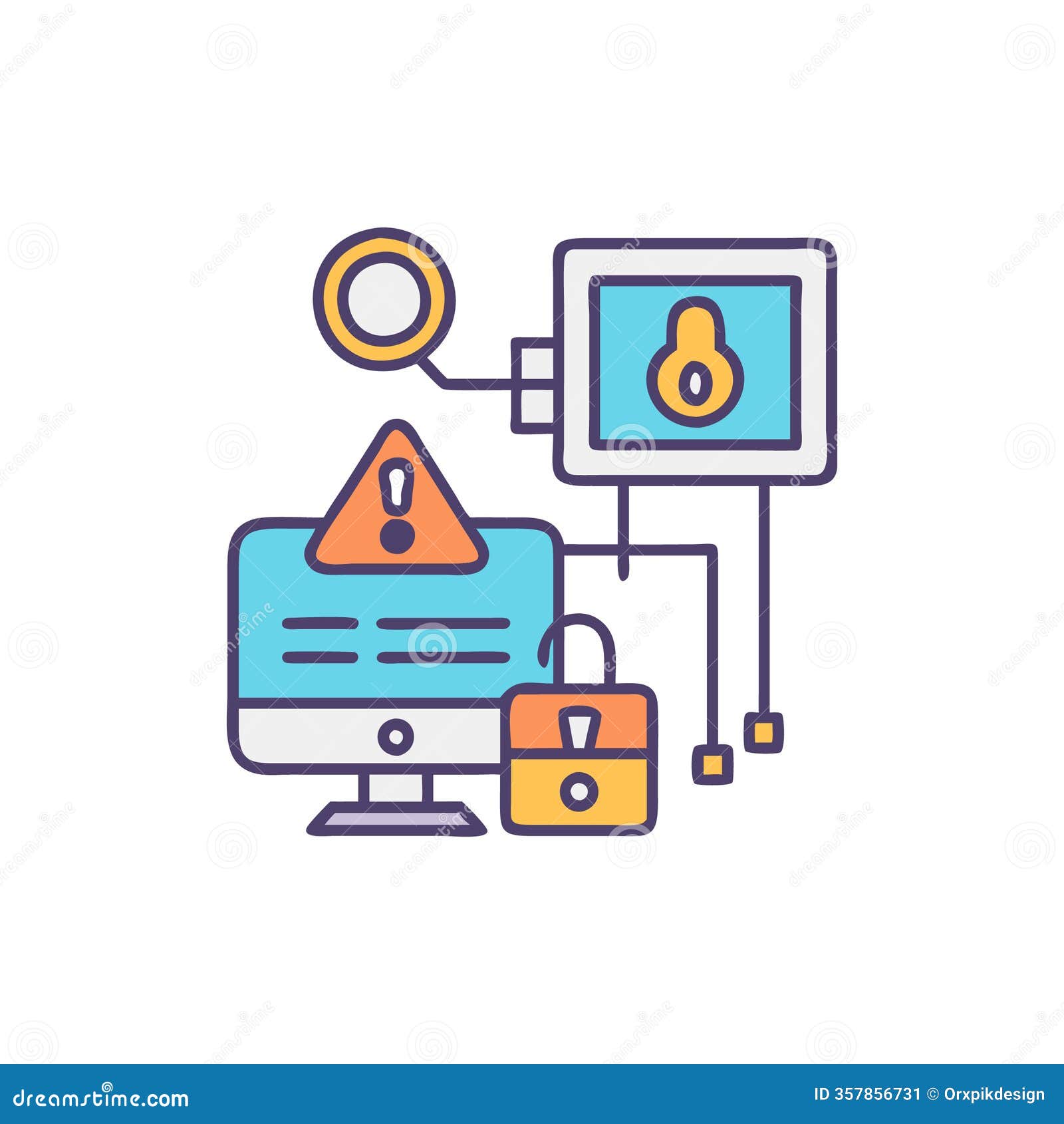 IPS Icon For Intrusion Prevention Systems Royalty-Free Stock Photo ...