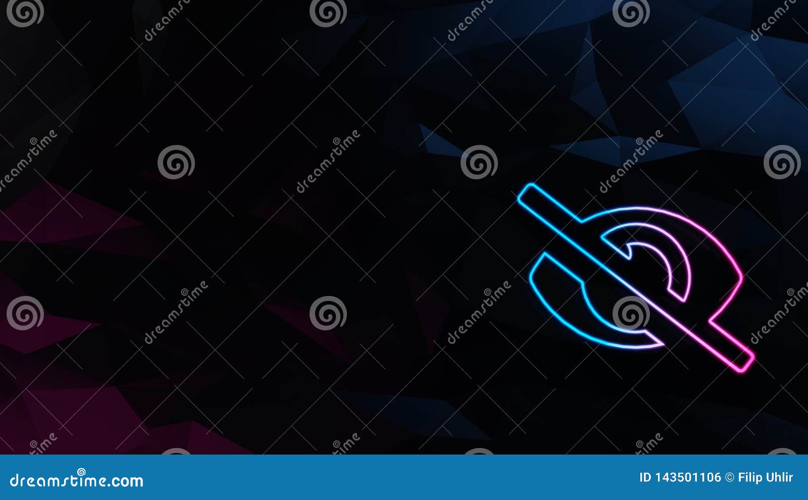 Icon of invisibility stock illustration. Illustration of polygon ...