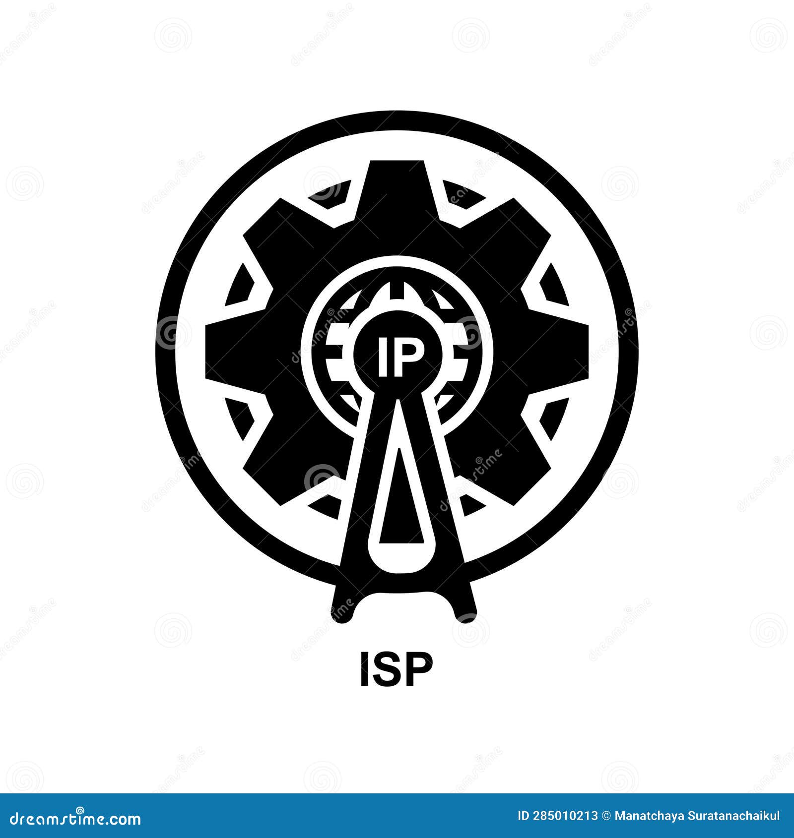 ISP Icon. Internet Service Provider Stock Vector - Illustration of icon ...