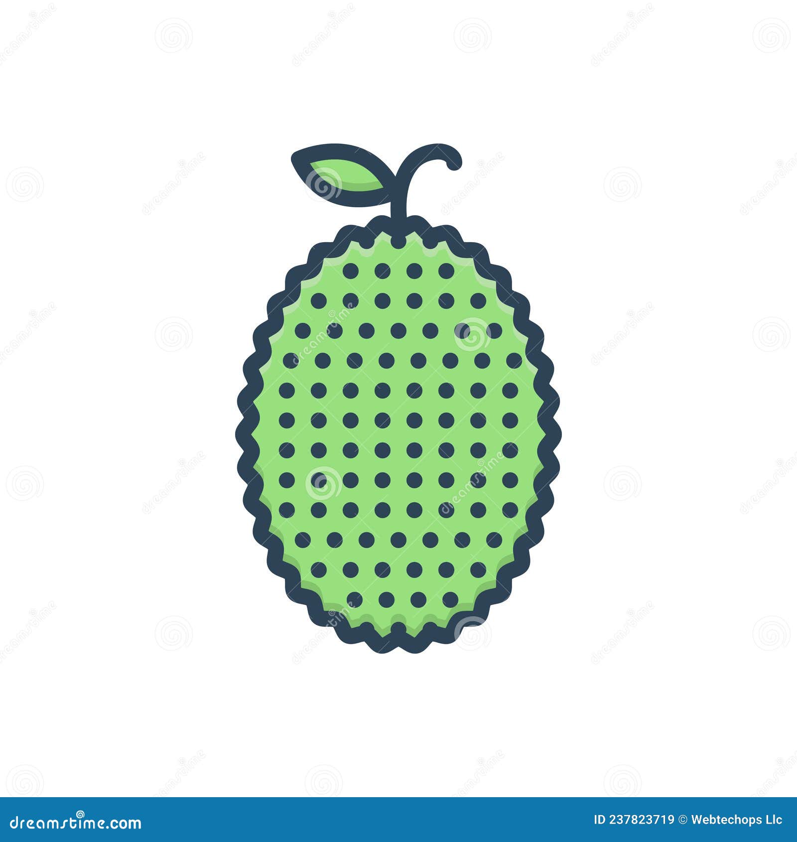 Jackfruit Or Jack Tree Artocarpus Heterophyllus , Evergreen Tropical ...