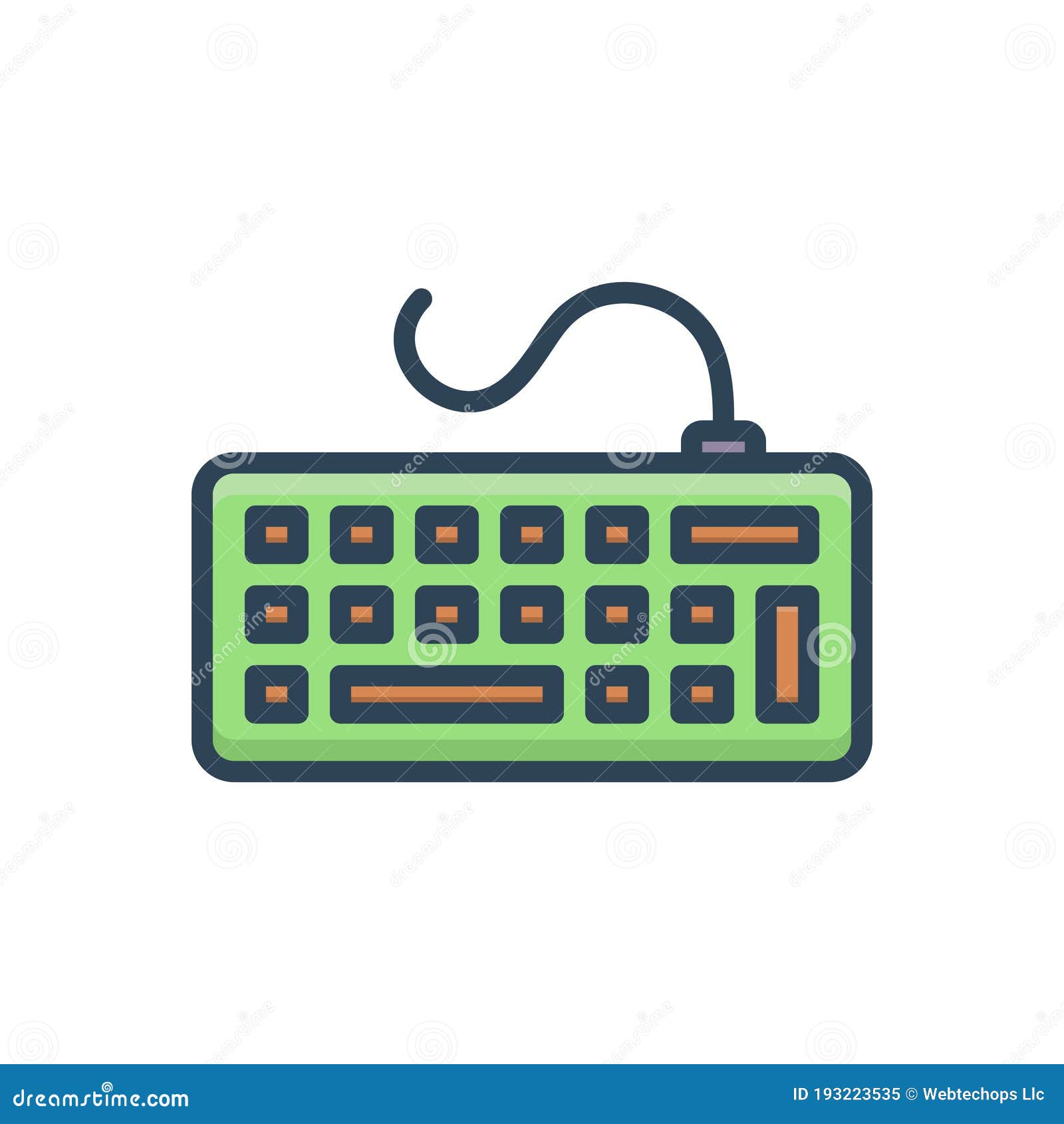 Clavier Royalty-Free Stock Photo | CartoonDealer.com #13498767