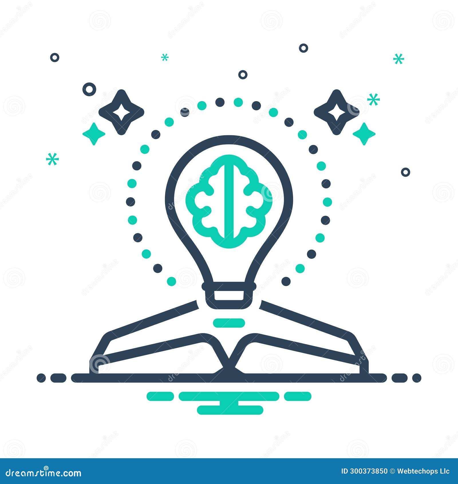 Mix Icon for Knowledge, Knowing and Insight Stock Vector - Illustration ...