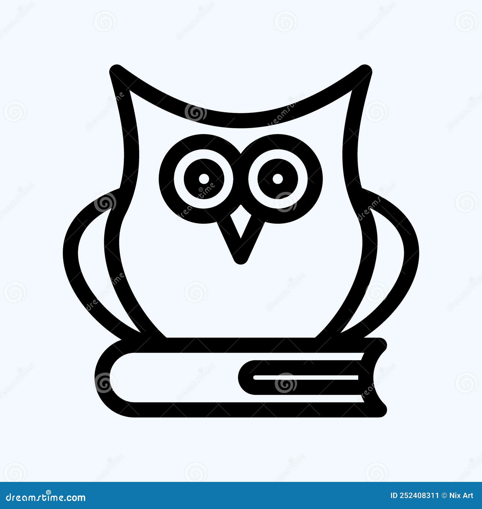 Icon Knowledge. Suitable for Startup Symbol. Line Style. Simple Design ...