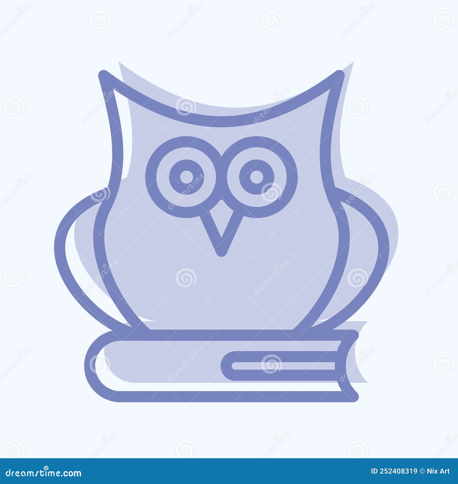 Icon Knowledge. Suitable for Startup Symbol. Two Tone Style. Simple ...