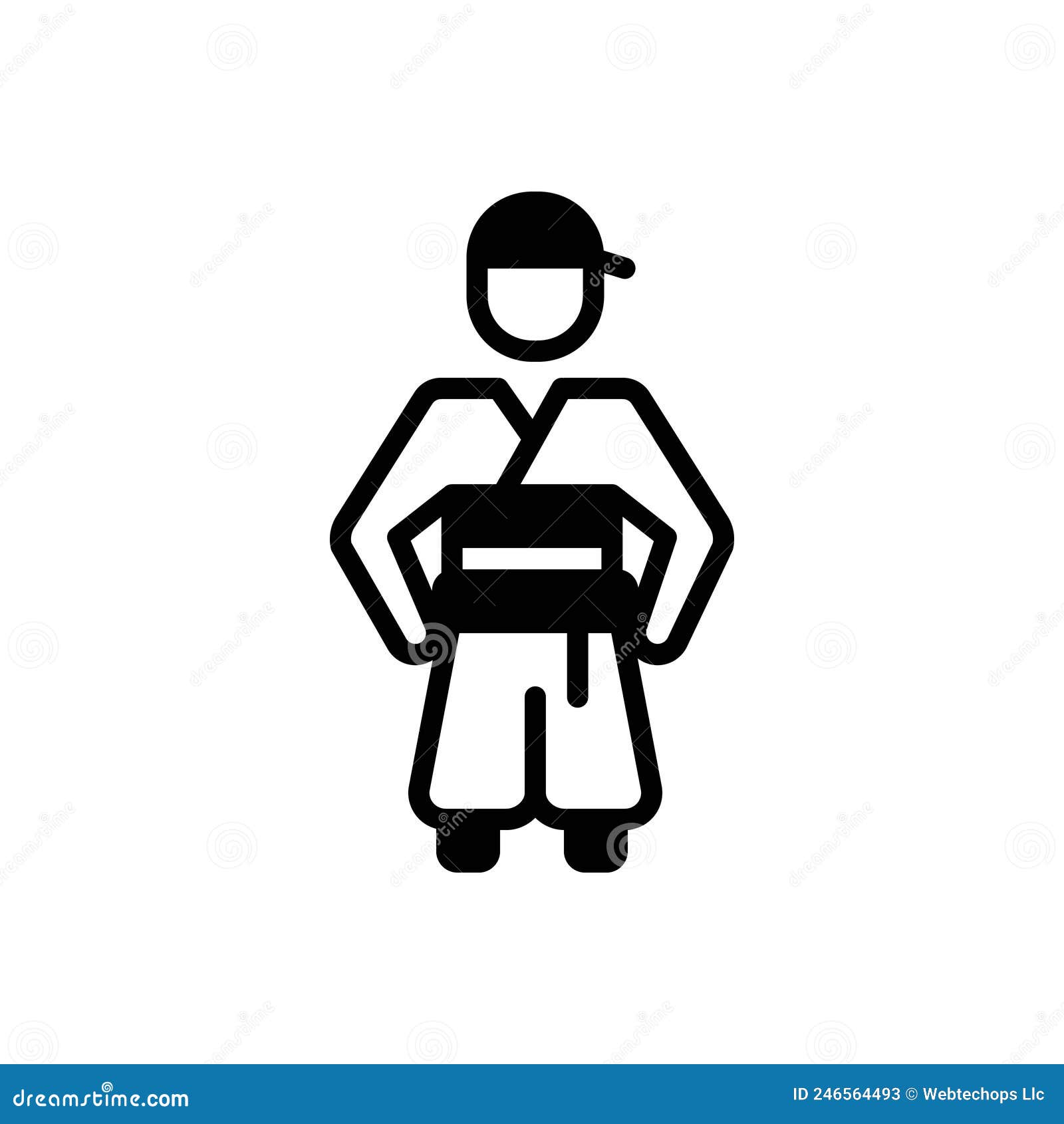 Black Solid Icon for Korean, Traditional and Country Stock Vector ...