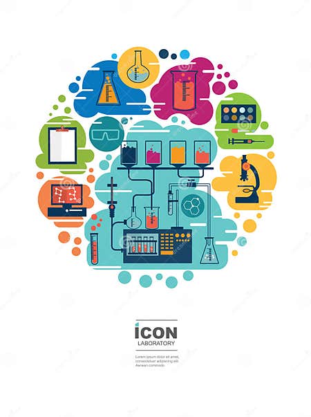 Icon Laboratory Vector Design No. 2 Stock Vector - Illustration of ...